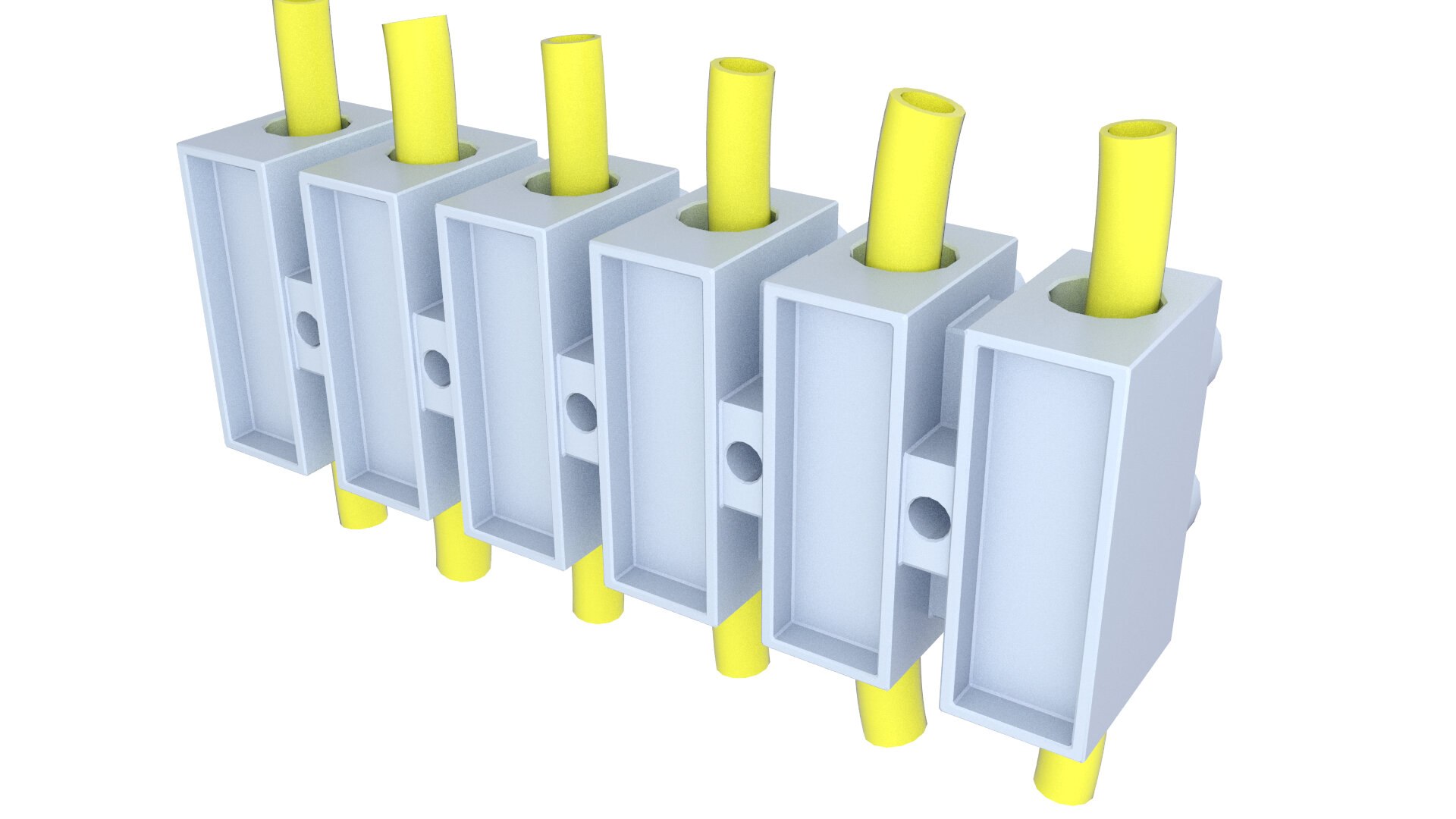 3D Block Terminal Electric - TurboSquid 1598605