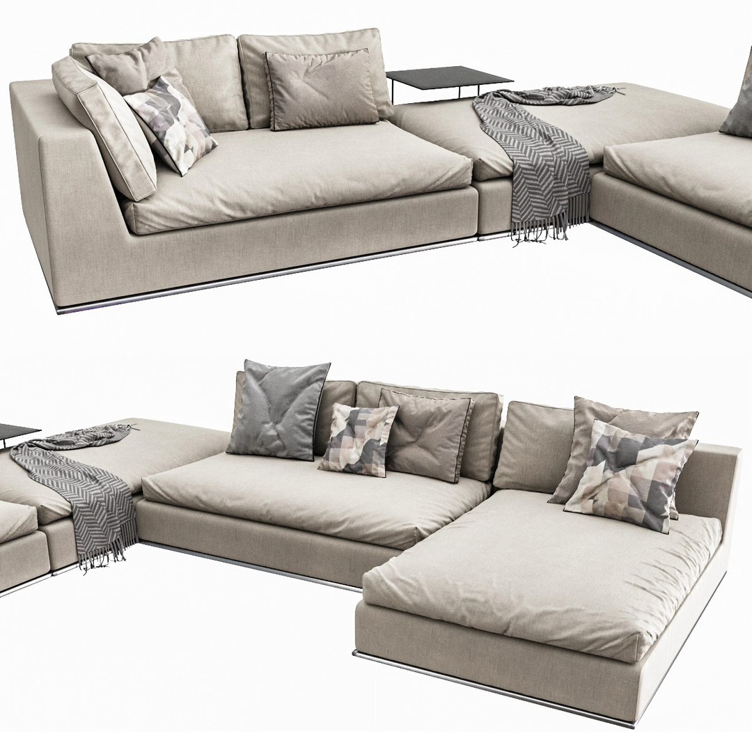 3D Model Hamilton Sofa - TurboSquid 1411744