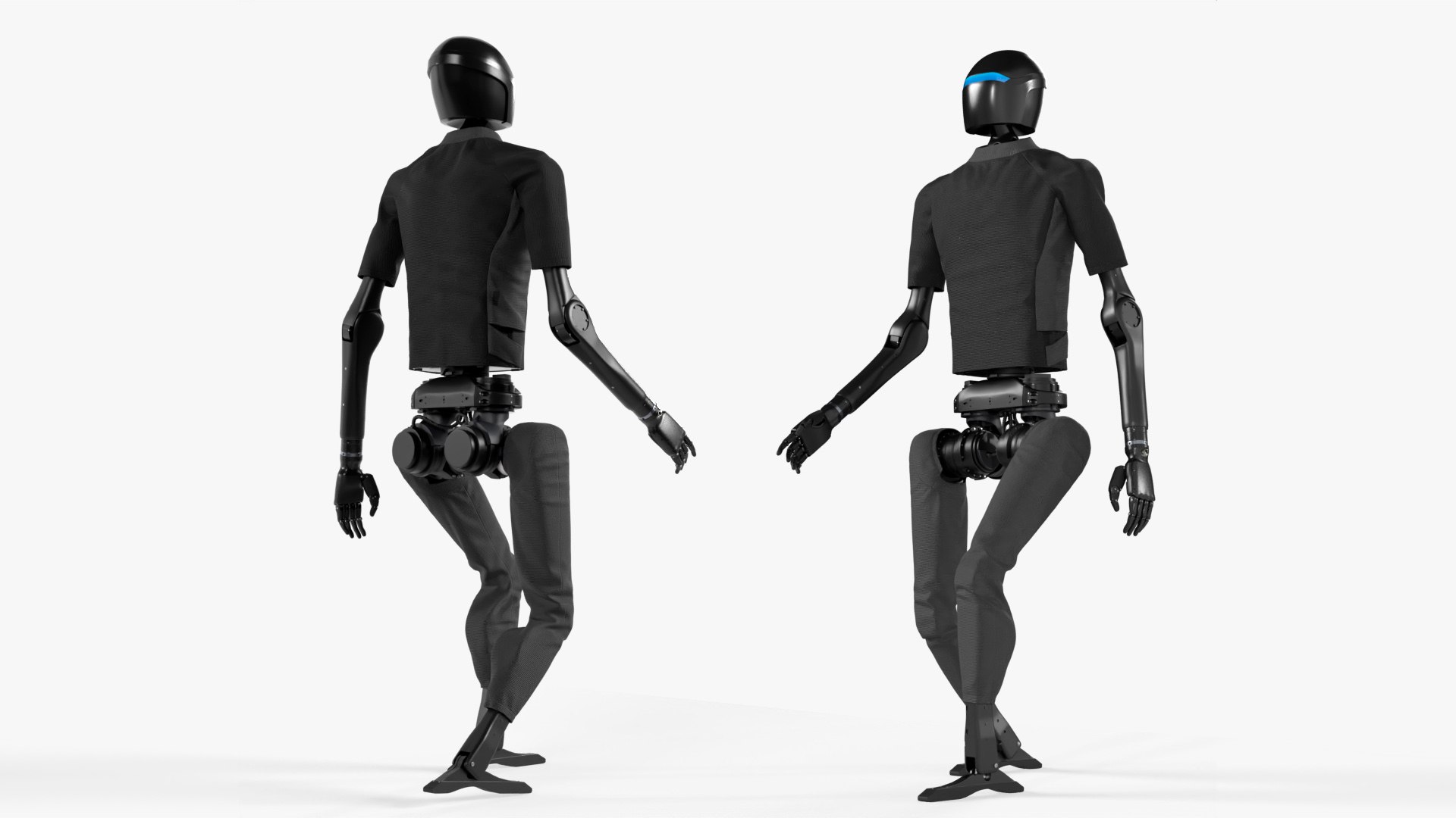 AI Humanoid Robot Rigged For Blender Animated Set 3D - TurboSquid 2518406