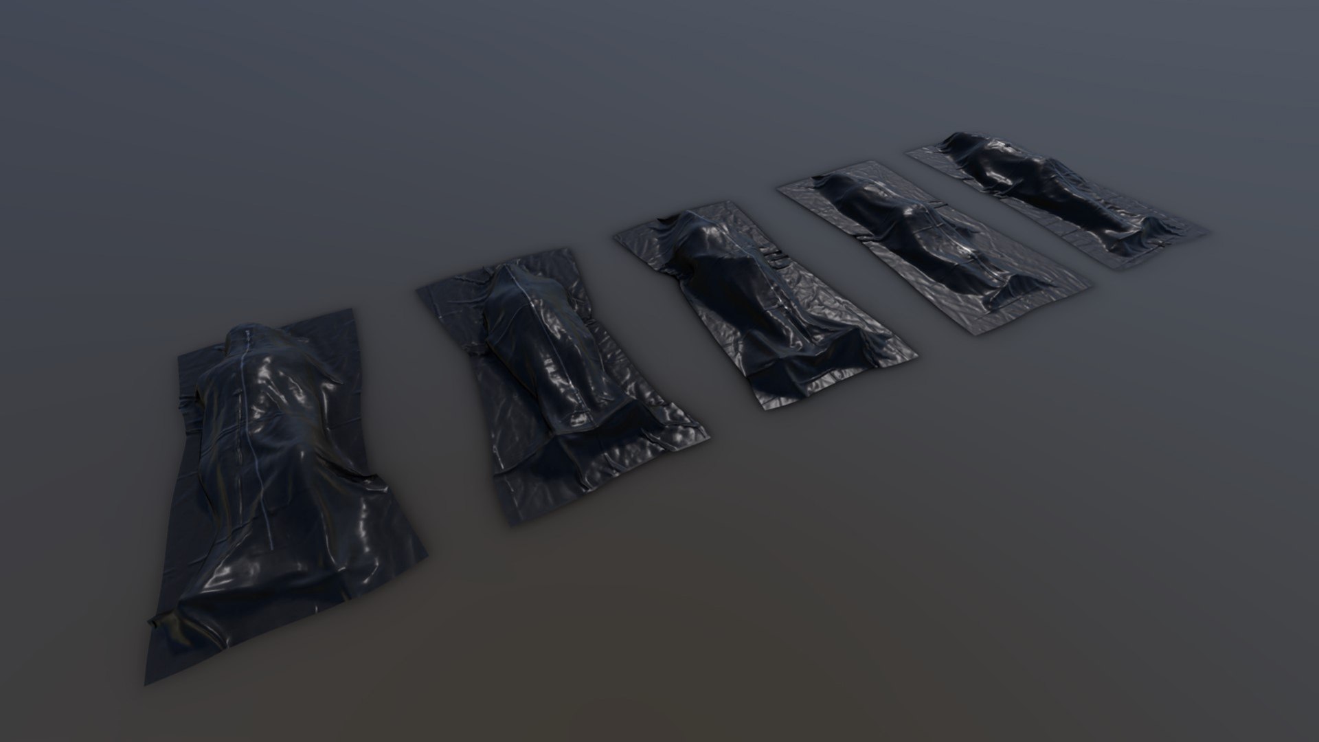 3D Death Body Bag PBR - TurboSquid 2144943