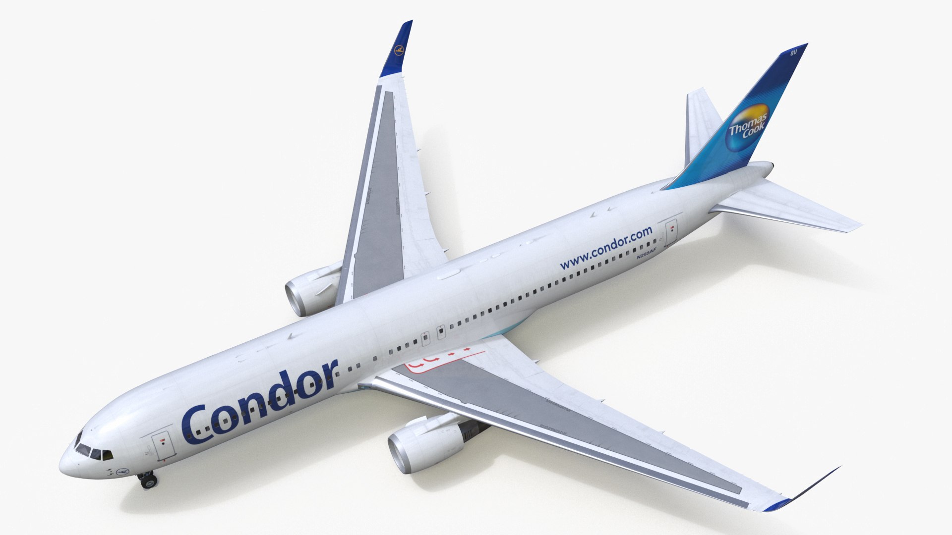 3D Model Condor Airlines Boeing 767 Airliner - TurboSquid 2372368