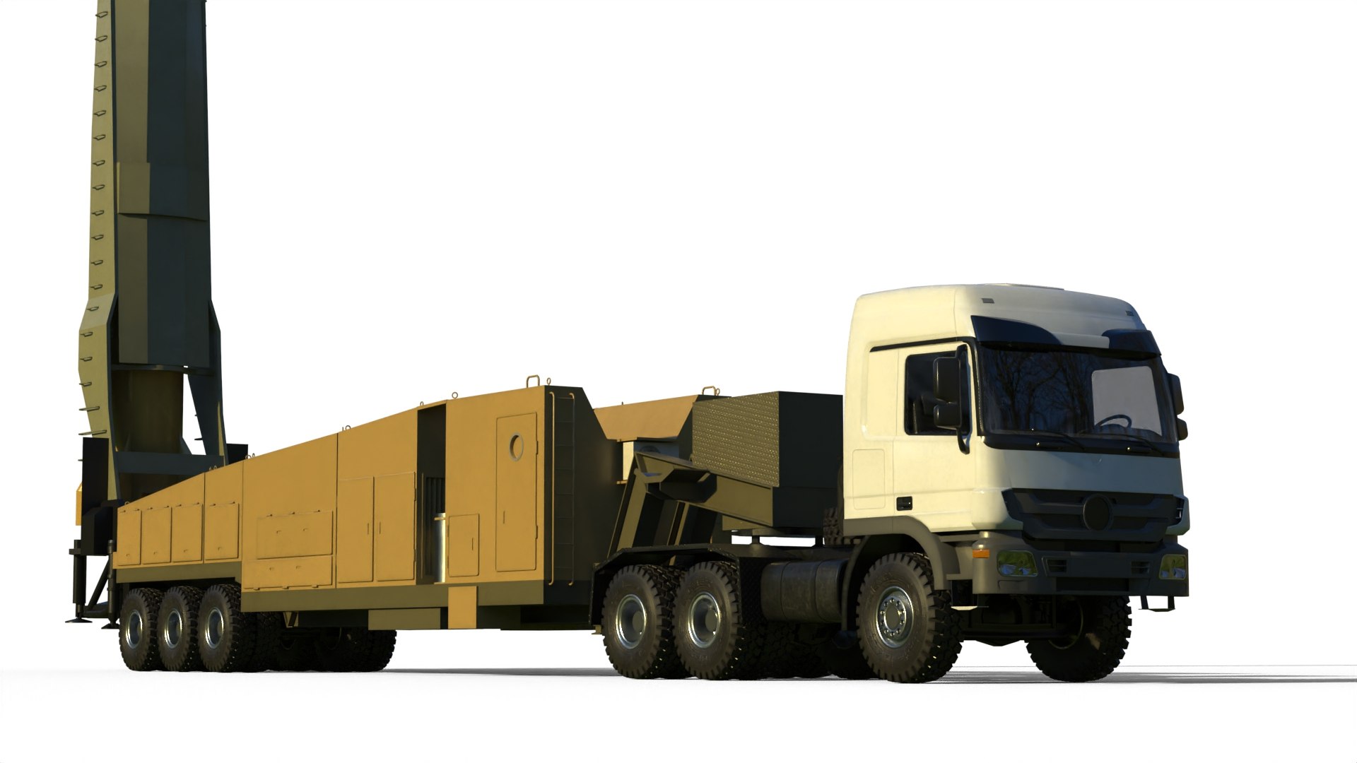 3D Iranian Ghadr Ballistic Missile Model - TurboSquid 2421593