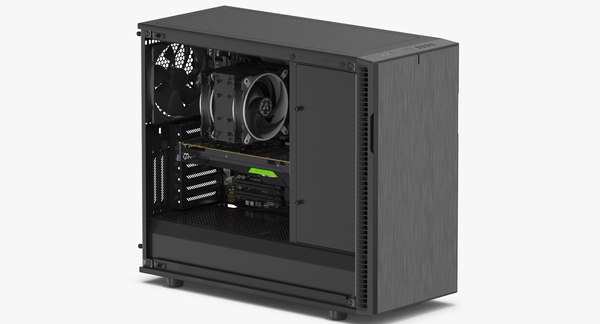 3D fractal computer case open model - TurboSquid 1429097