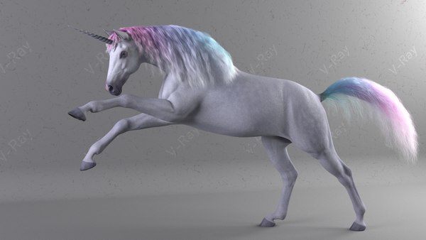 modelo 3d Unicorn Realistic - TurboSquid 2074567