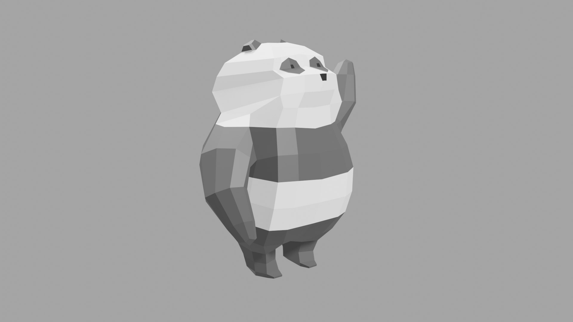 3D Panda Rigged Model - TurboSquid 1678004