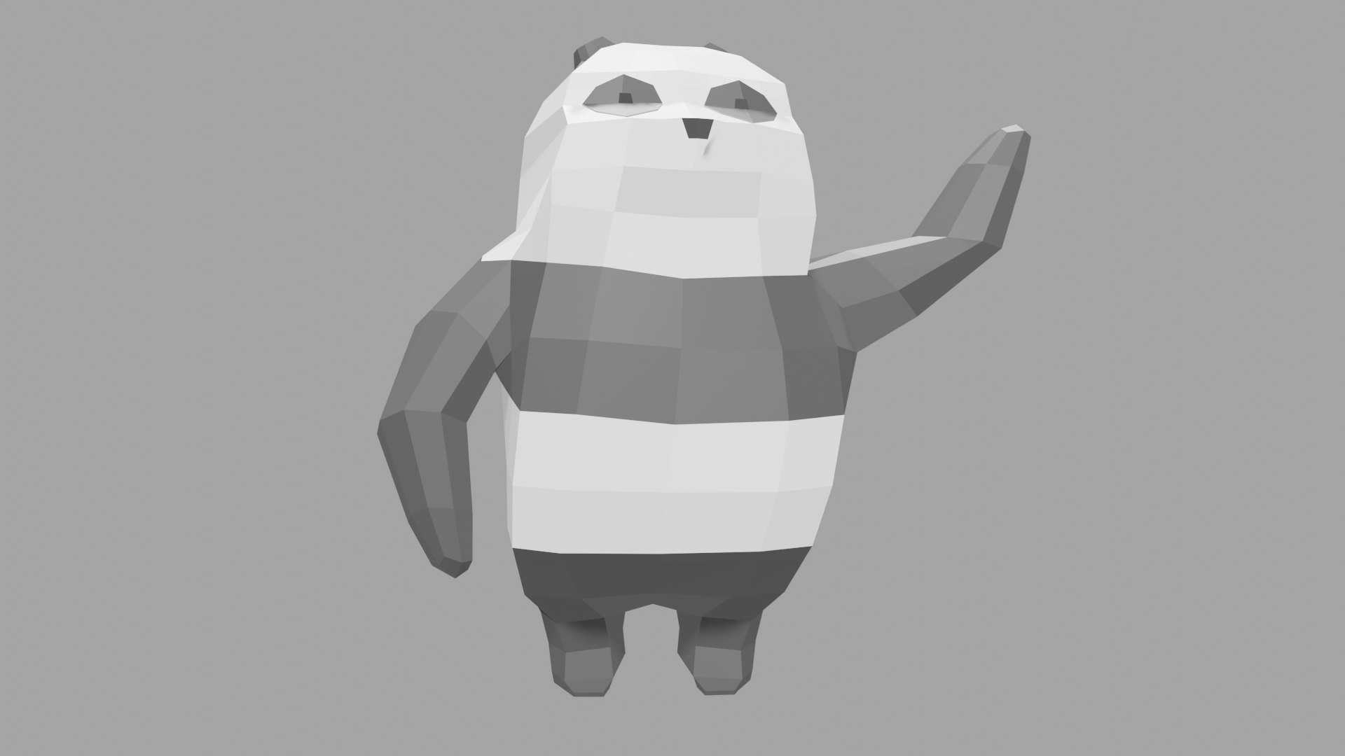 3D Panda Rigged Model - TurboSquid 1678004