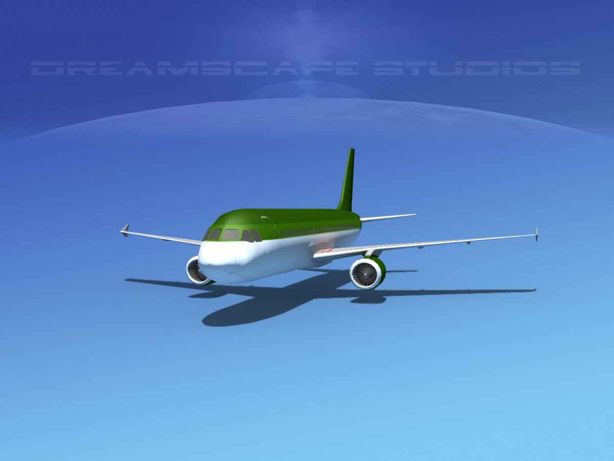 3d model a320 airbus