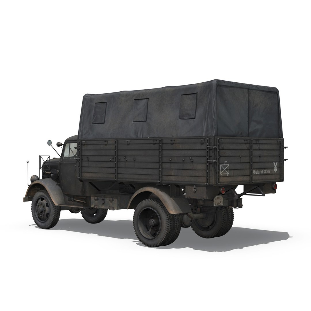 3d sd - 3t opel blitz model