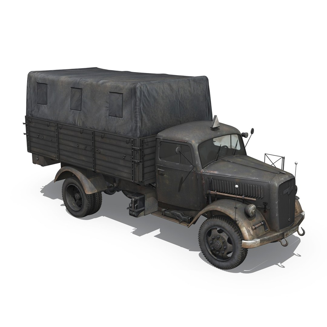 3d sd - 3t opel blitz model