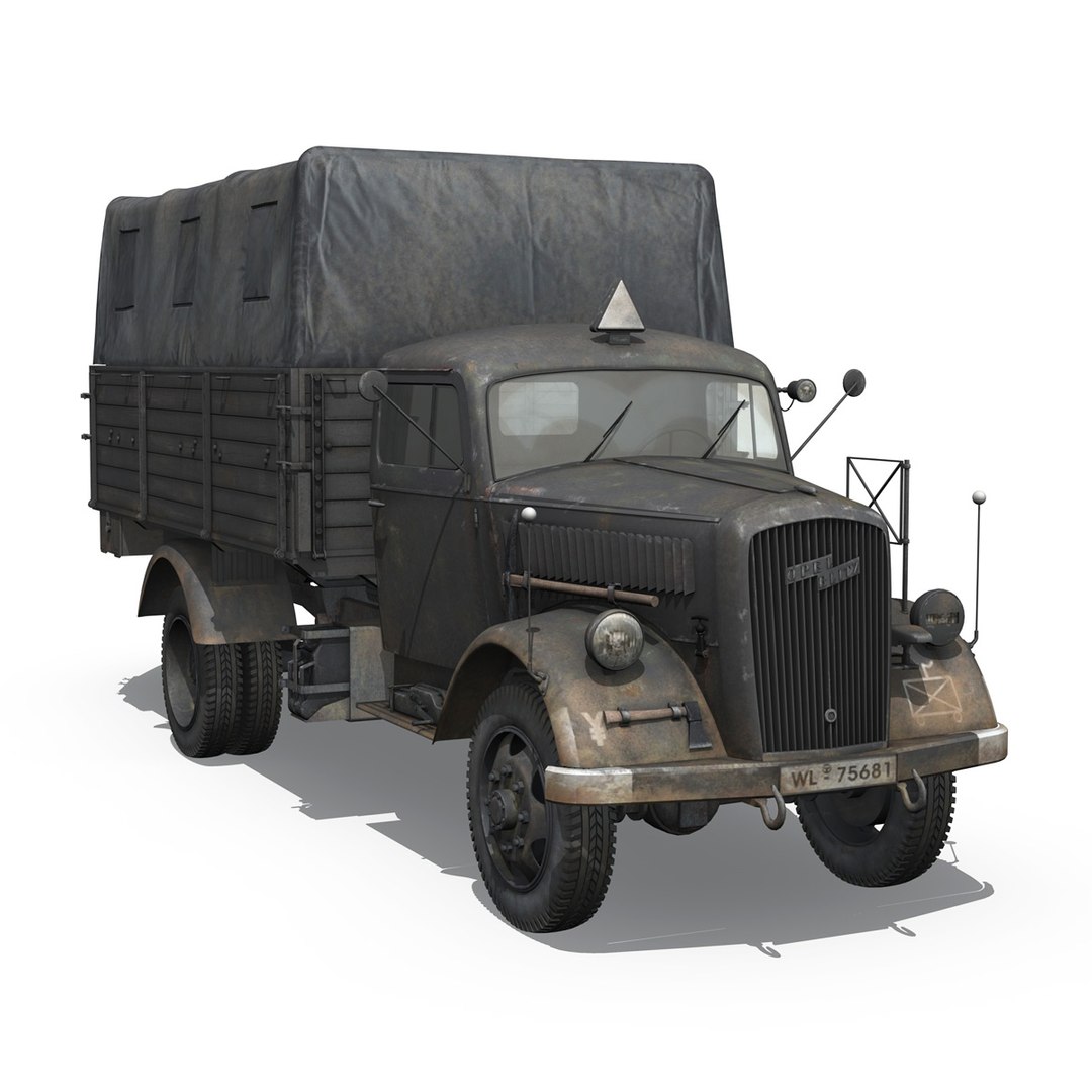 3d sd - 3t opel blitz model