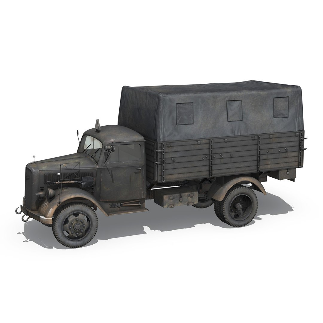 3d sd - 3t opel blitz model