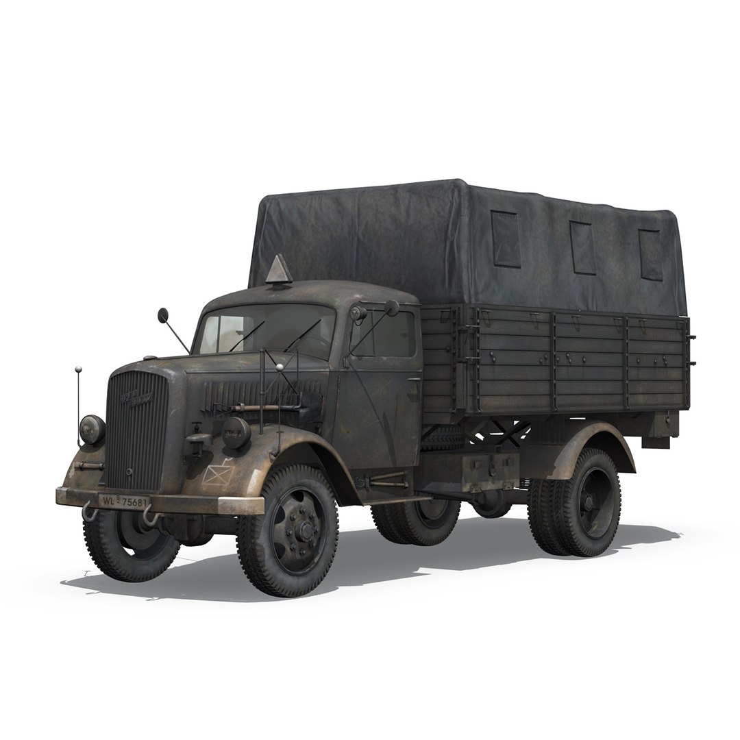 3d sd - 3t opel blitz model