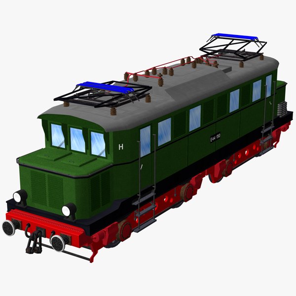 3D german dr-db class e44 electric locomotive - TurboSquid 1887654