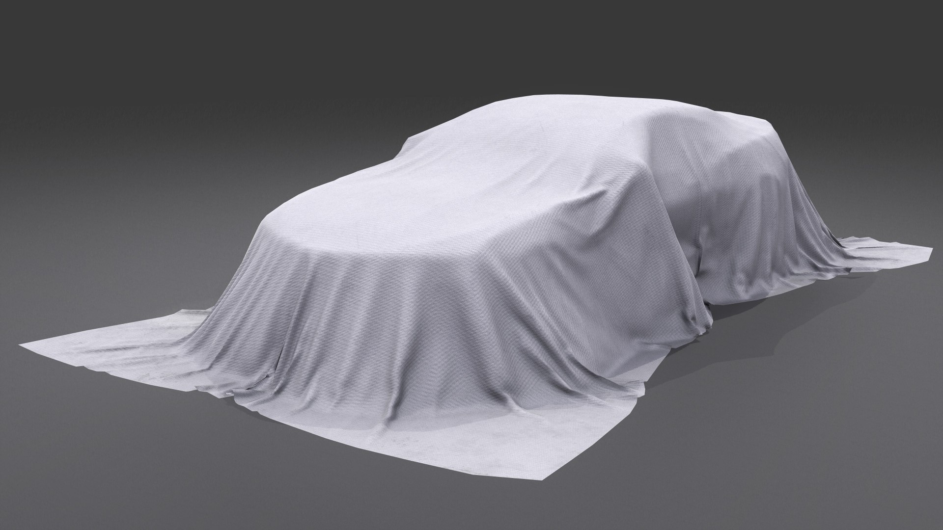 3D Car Covered Cloth Aaa - TurboSquid 1595050