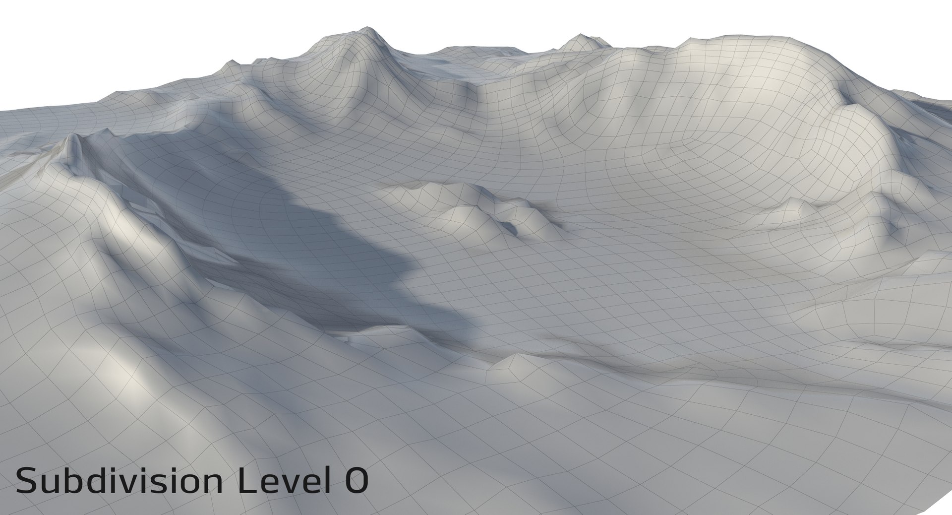 3D model impact crater v2 - TurboSquid 1242665