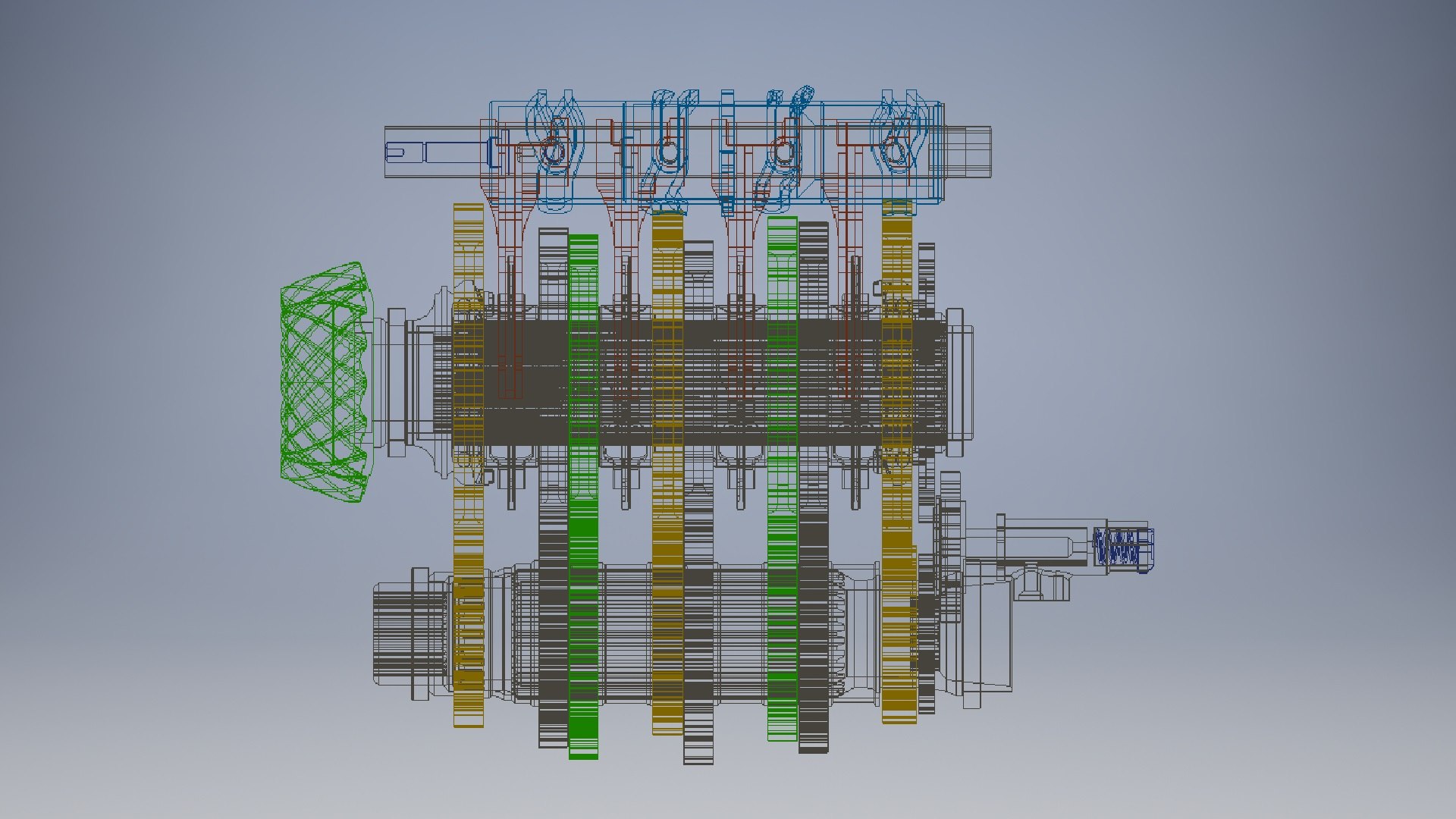 3D F1-gearbox-mechanism 3d Model Model - TurboSquid 2330114