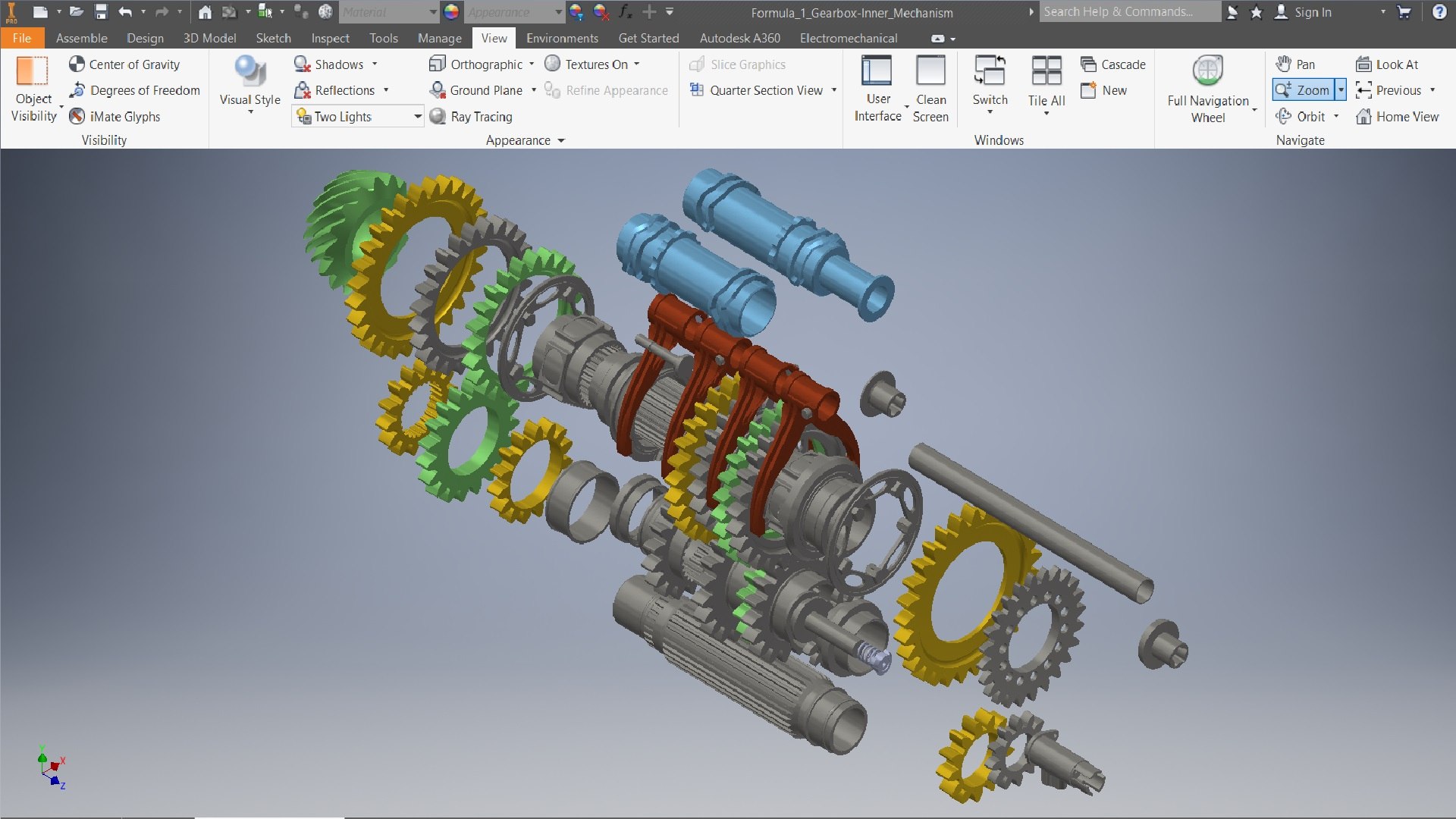 3D F1-gearbox-mechanism 3d Model Model - TurboSquid 2330114