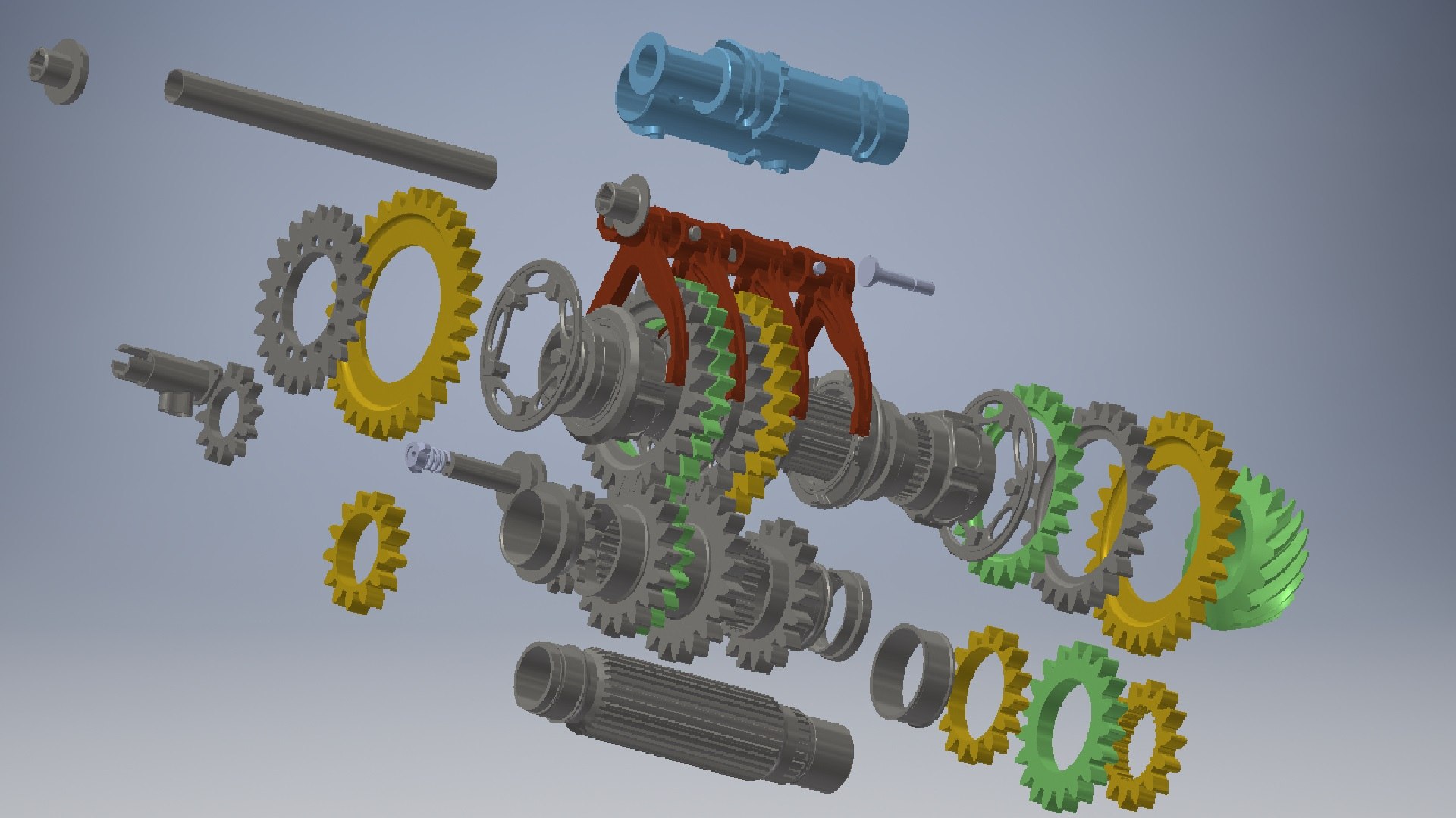 3D F1-gearbox-mechanism 3d Model Model - TurboSquid 2330114