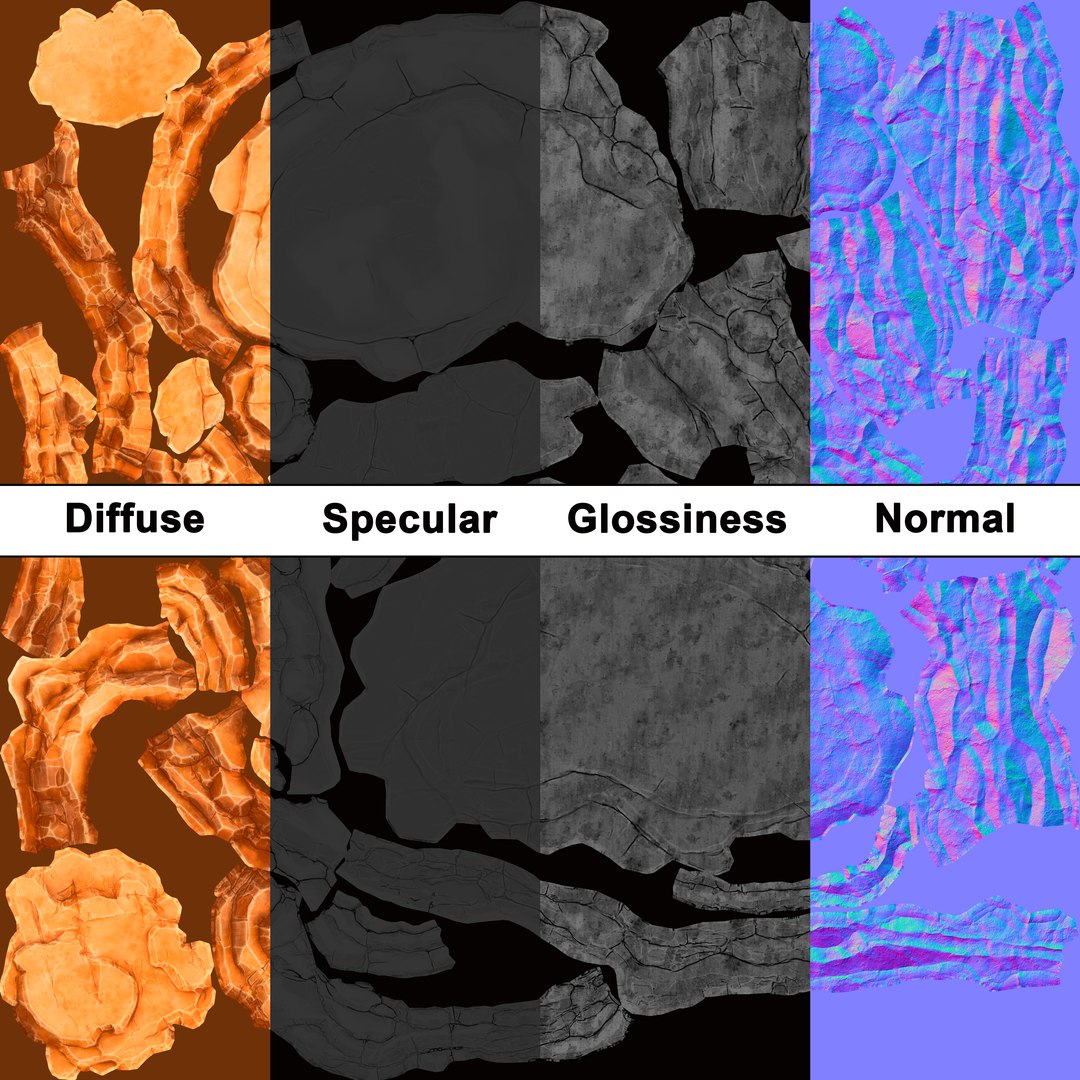 Blocky Cliff 3D Model - TurboSquid 1319197