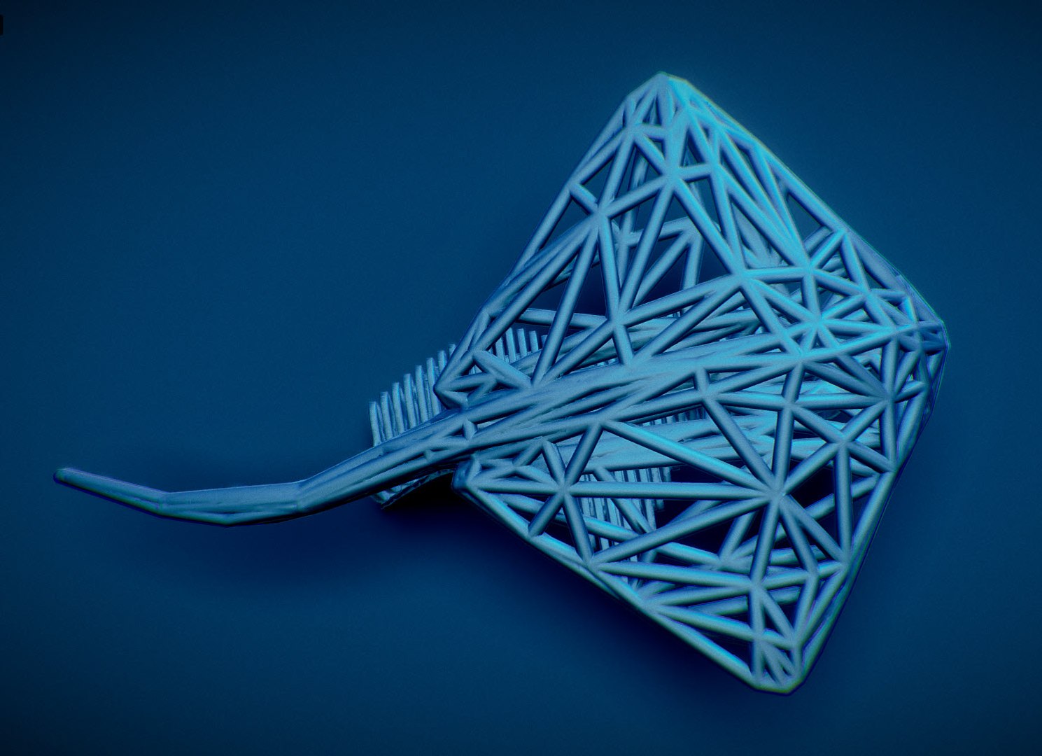 Stingrays Rays Fish 3D - TurboSquid 1486177