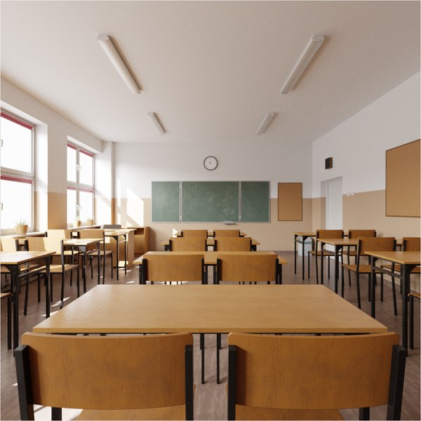 Free 3D Classroom Models | TurboSquid