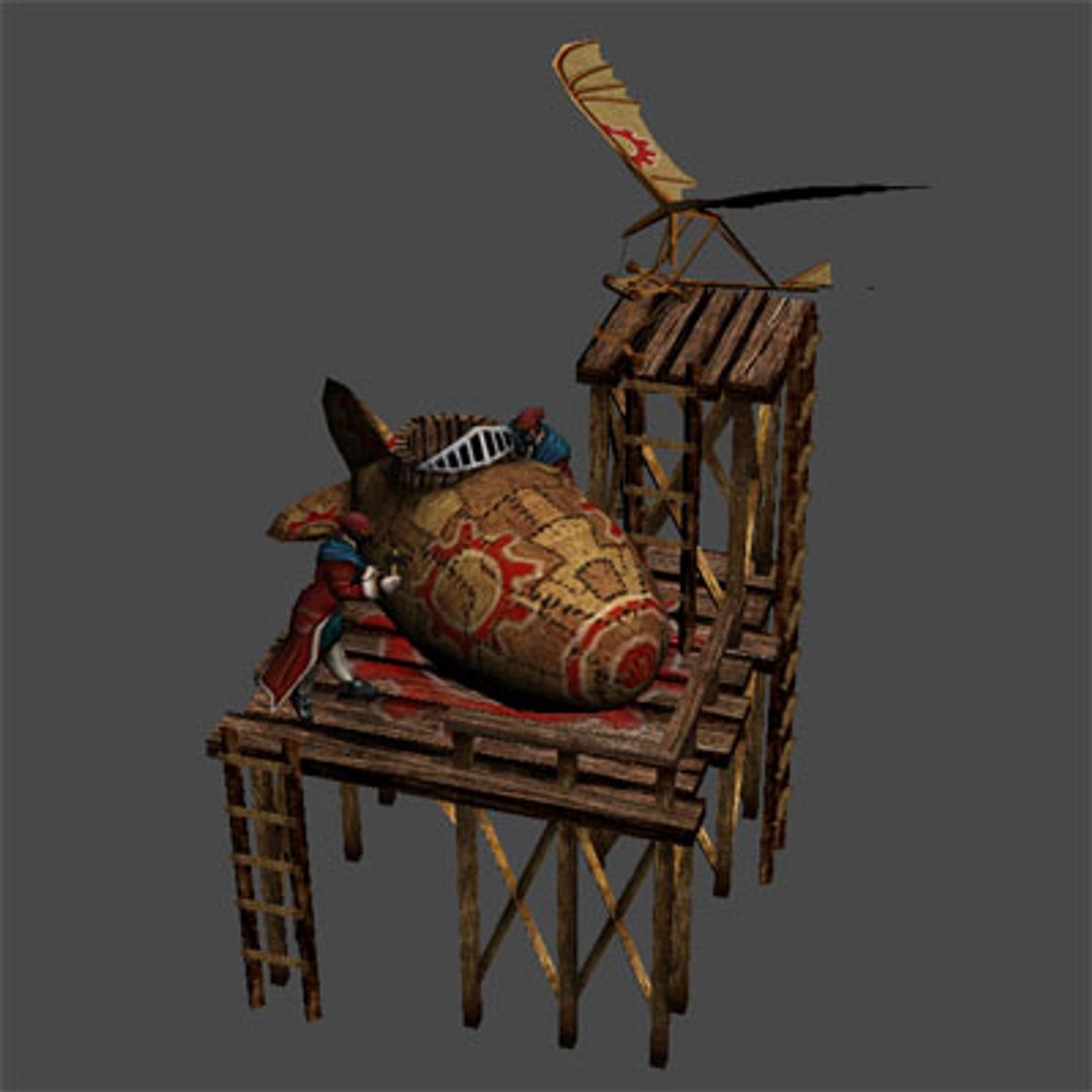 Glest Strategy Building 3d Model