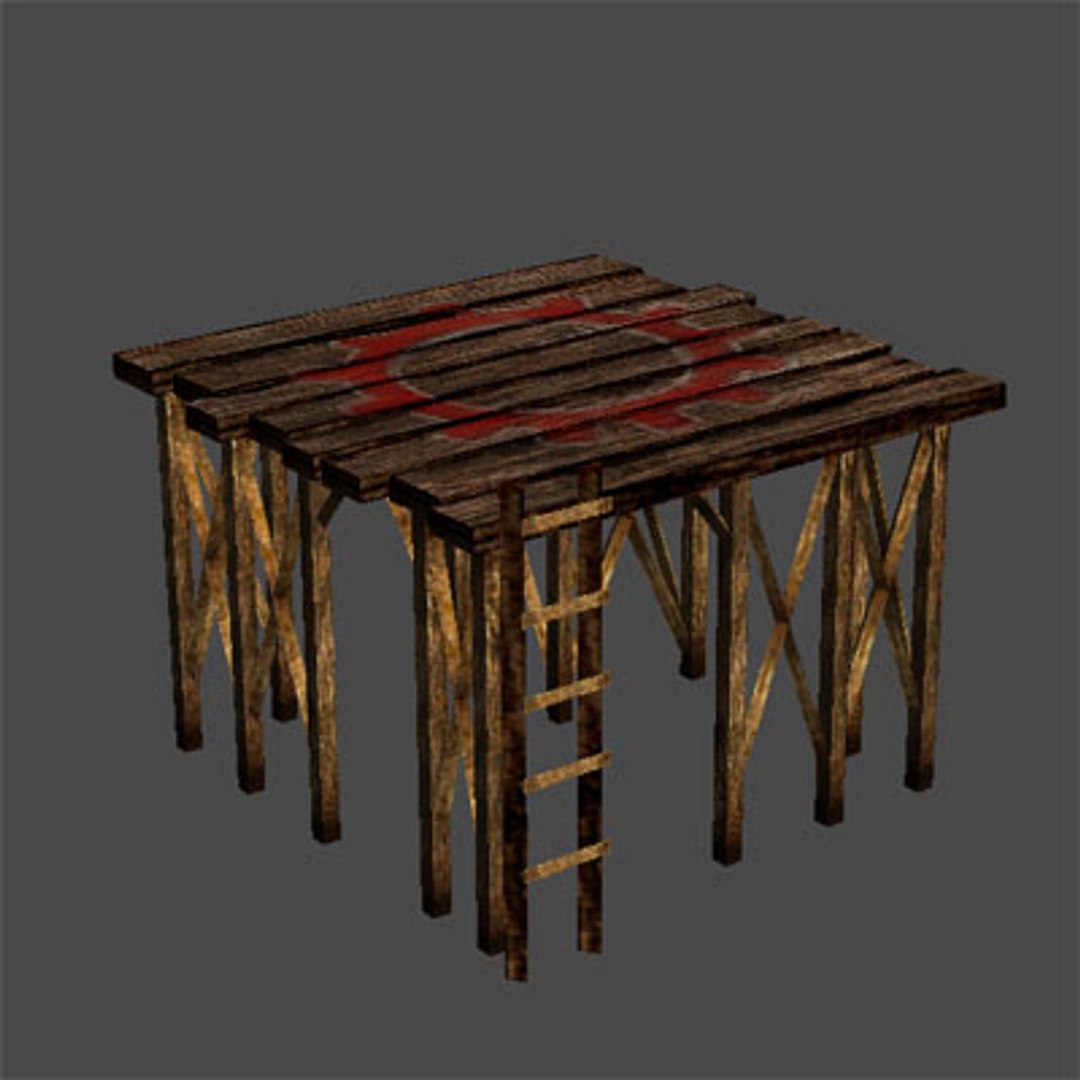 Glest Strategy Building 3d Model