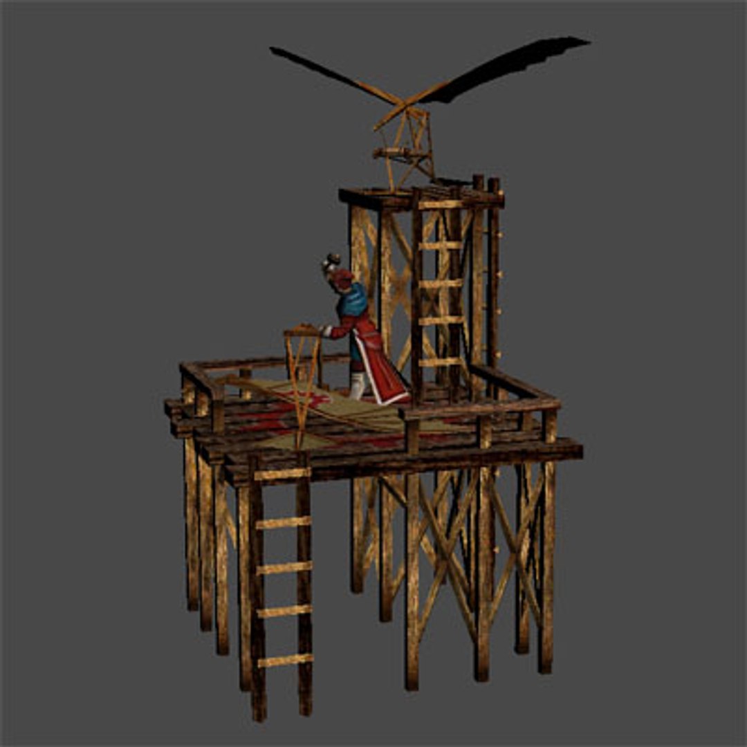 Glest Strategy Building 3d Model