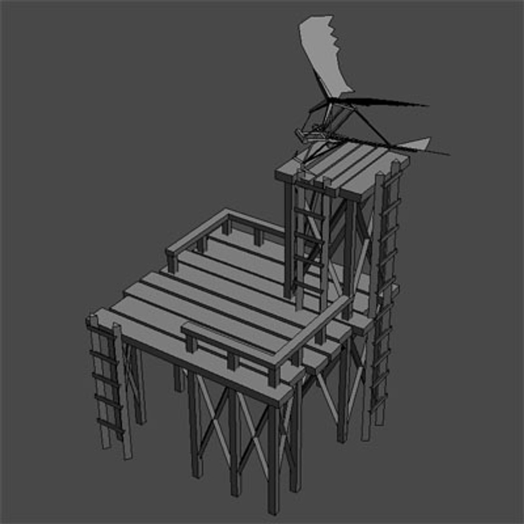 Glest Strategy Building 3d Model