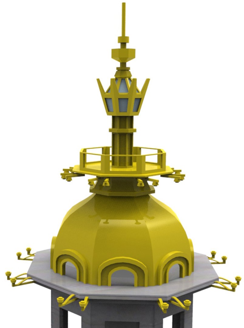 metropolitan life tower 3d obj