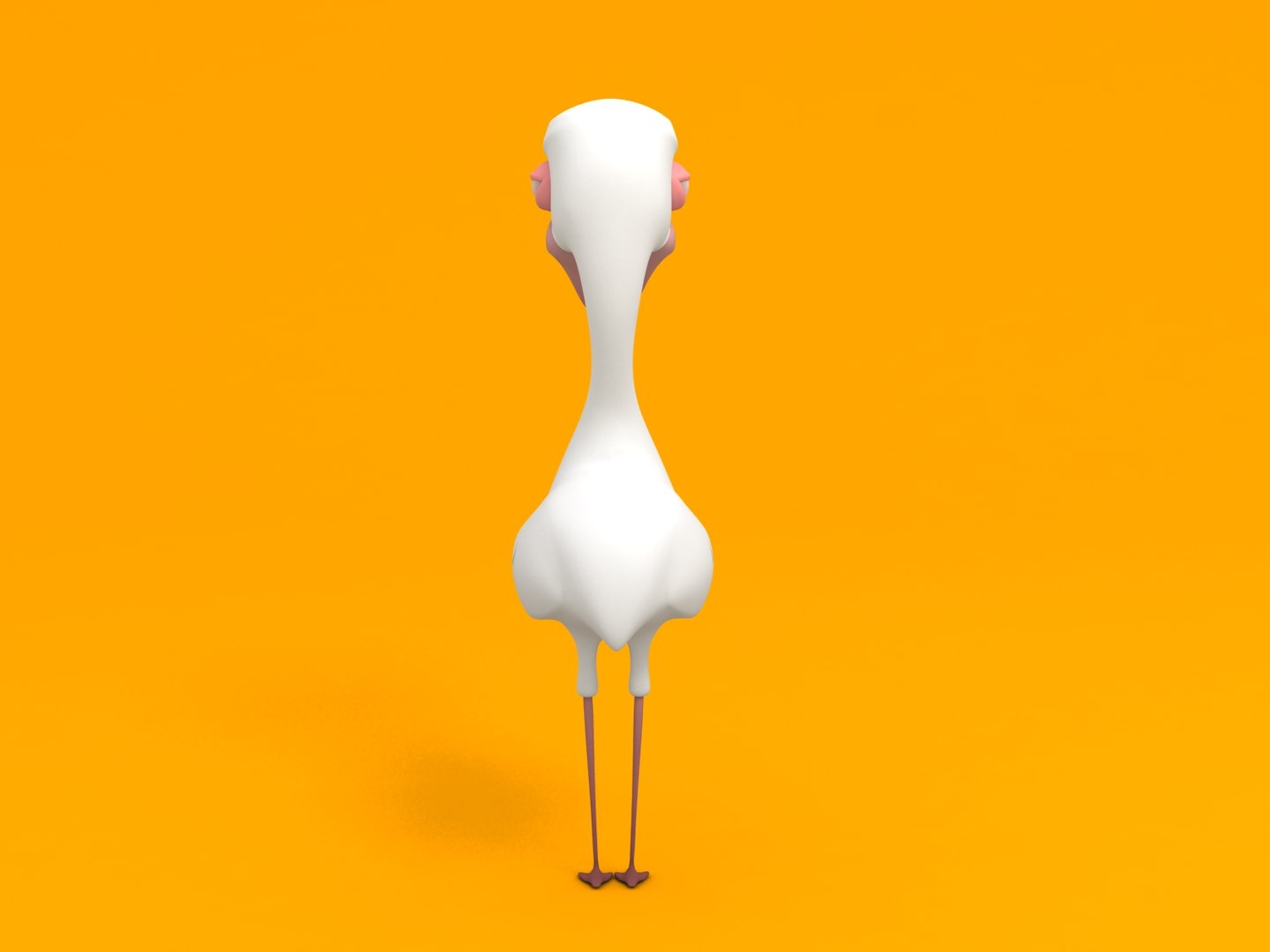 Ducky Cartoon Character 3D Model - TurboSquid 1159619