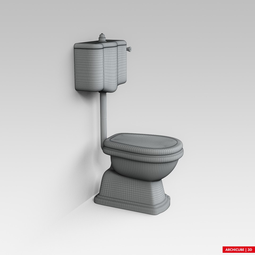 3d Max Toilet
