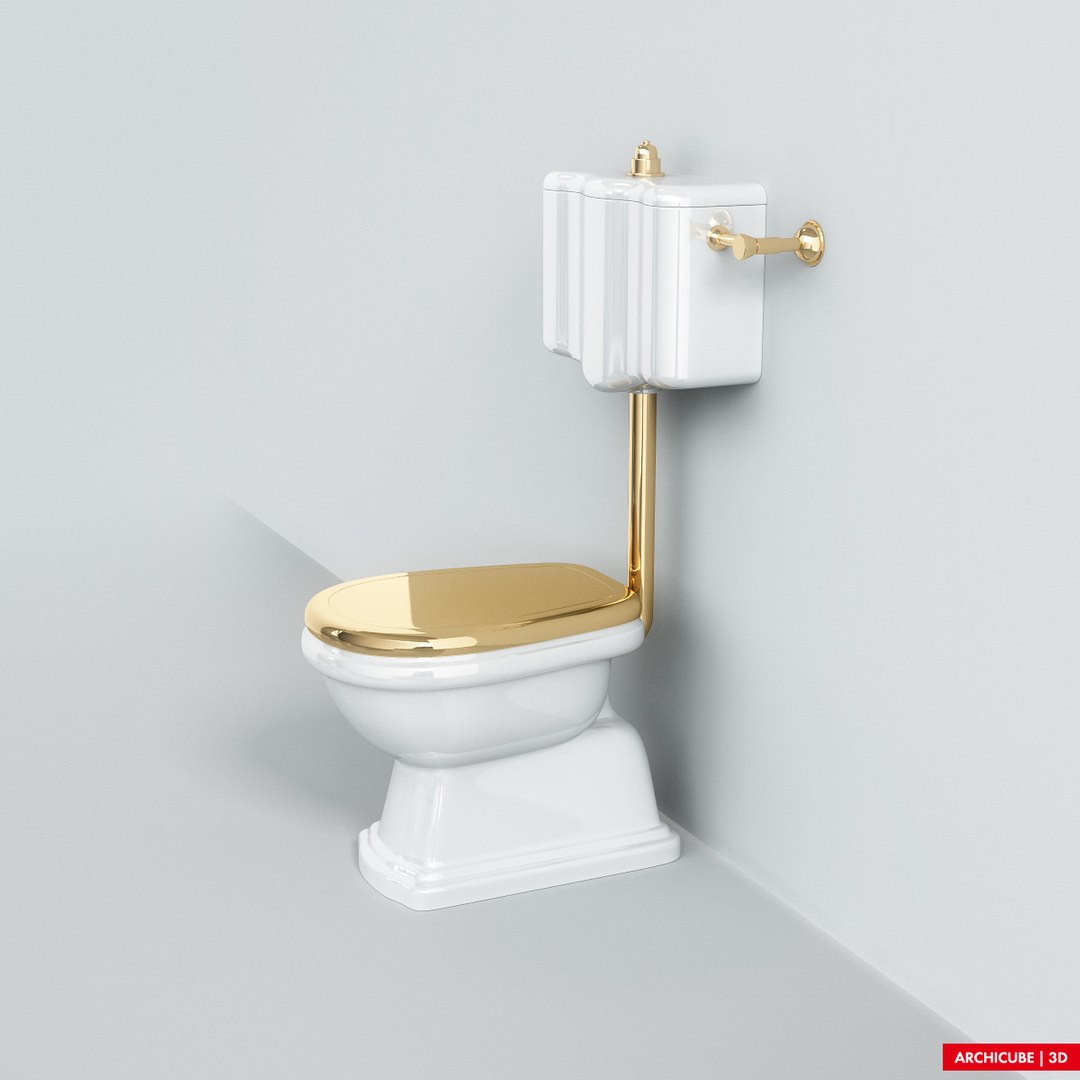 3d Max Toilet