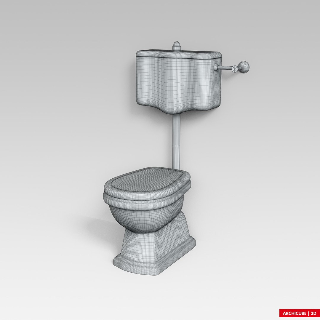 3d Max Toilet