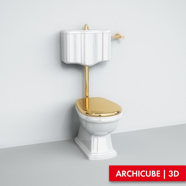 3d max toilet