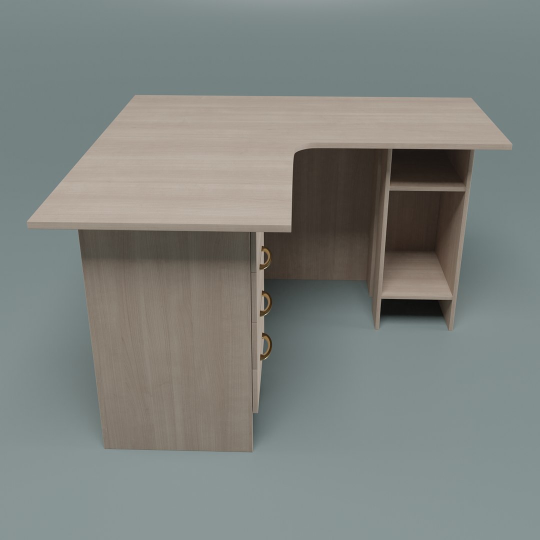 3D office table model - TurboSquid 1655593