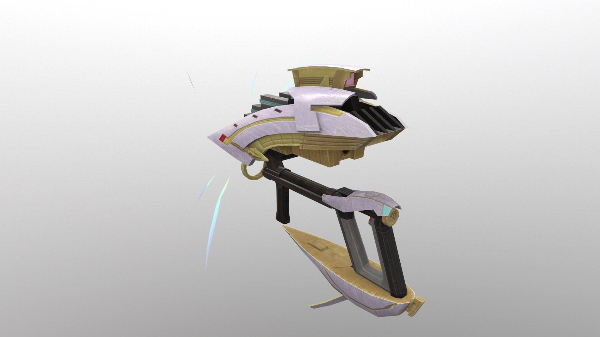 3D Funnel Gun Level 6 - TurboSquid 2191038