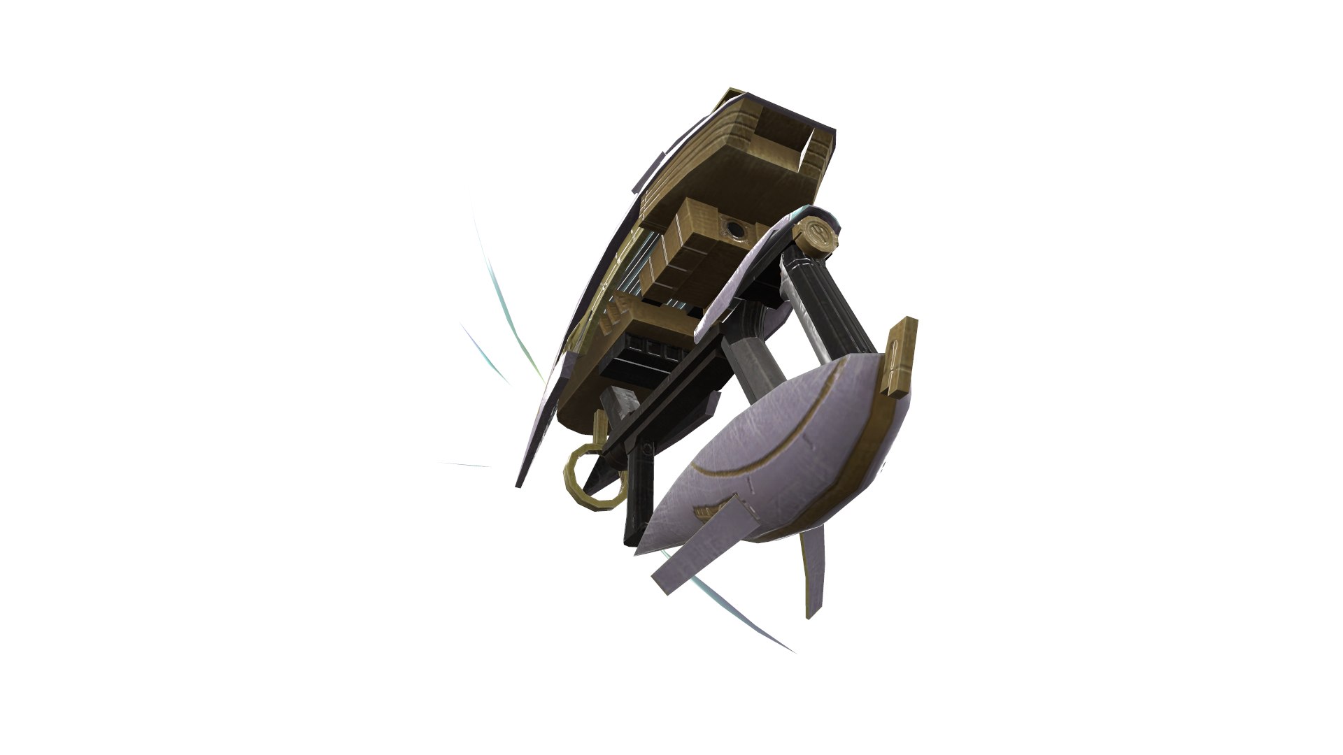 3D Funnel Gun Level 6 - TurboSquid 2191038