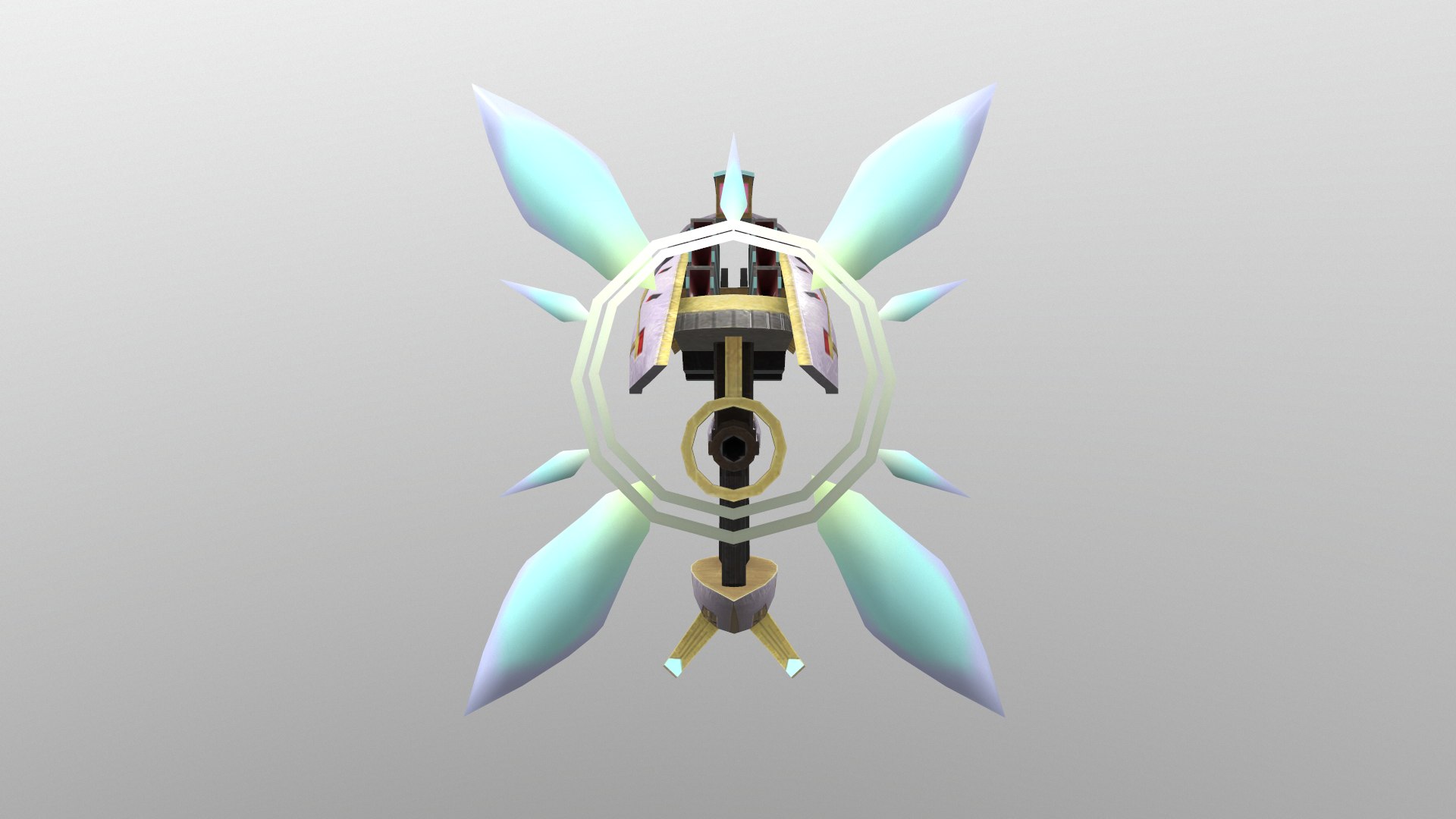 3D Funnel Gun Level 6 - TurboSquid 2191038