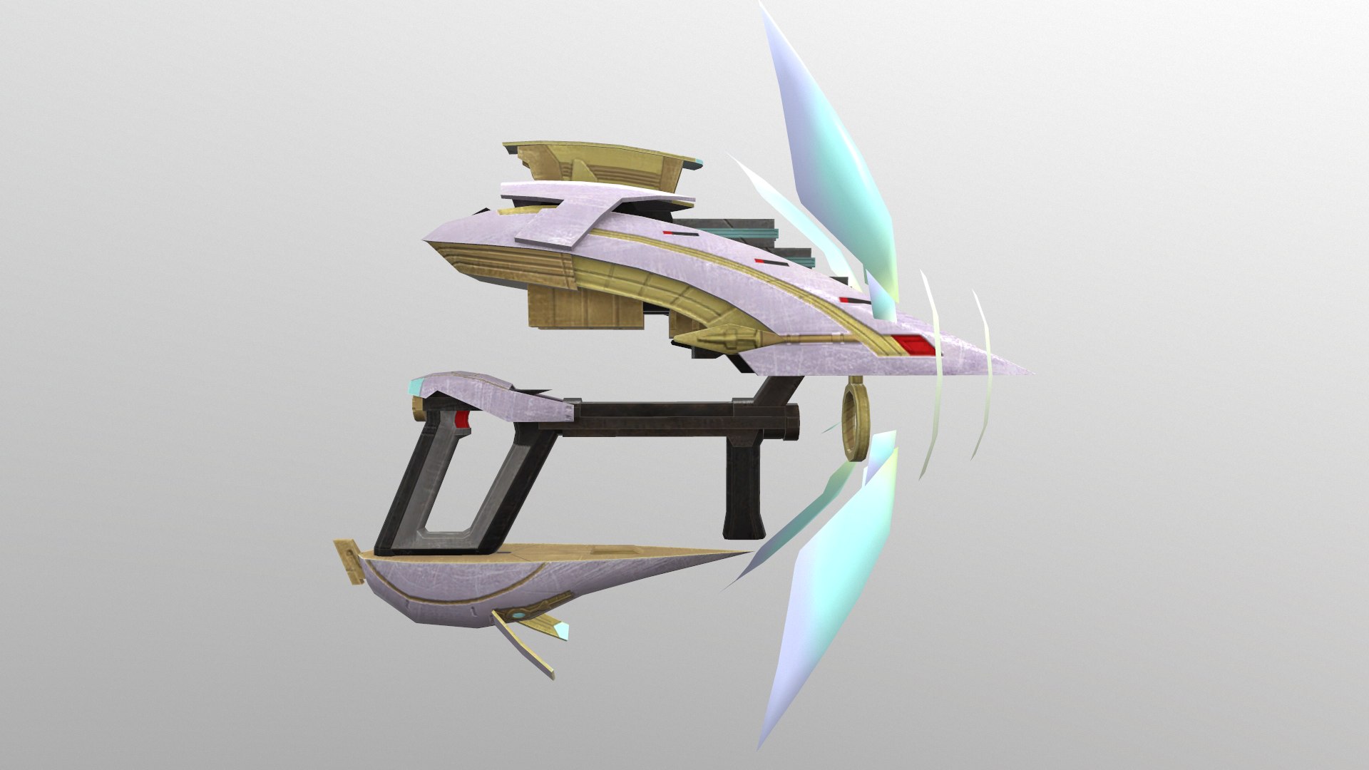 3D Funnel Gun Level 6 - TurboSquid 2191038