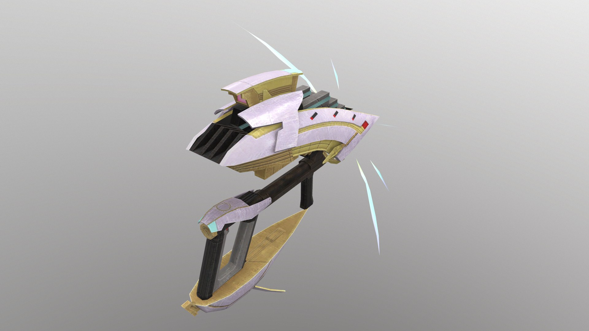 3D Funnel Gun Level 6 - TurboSquid 2191038