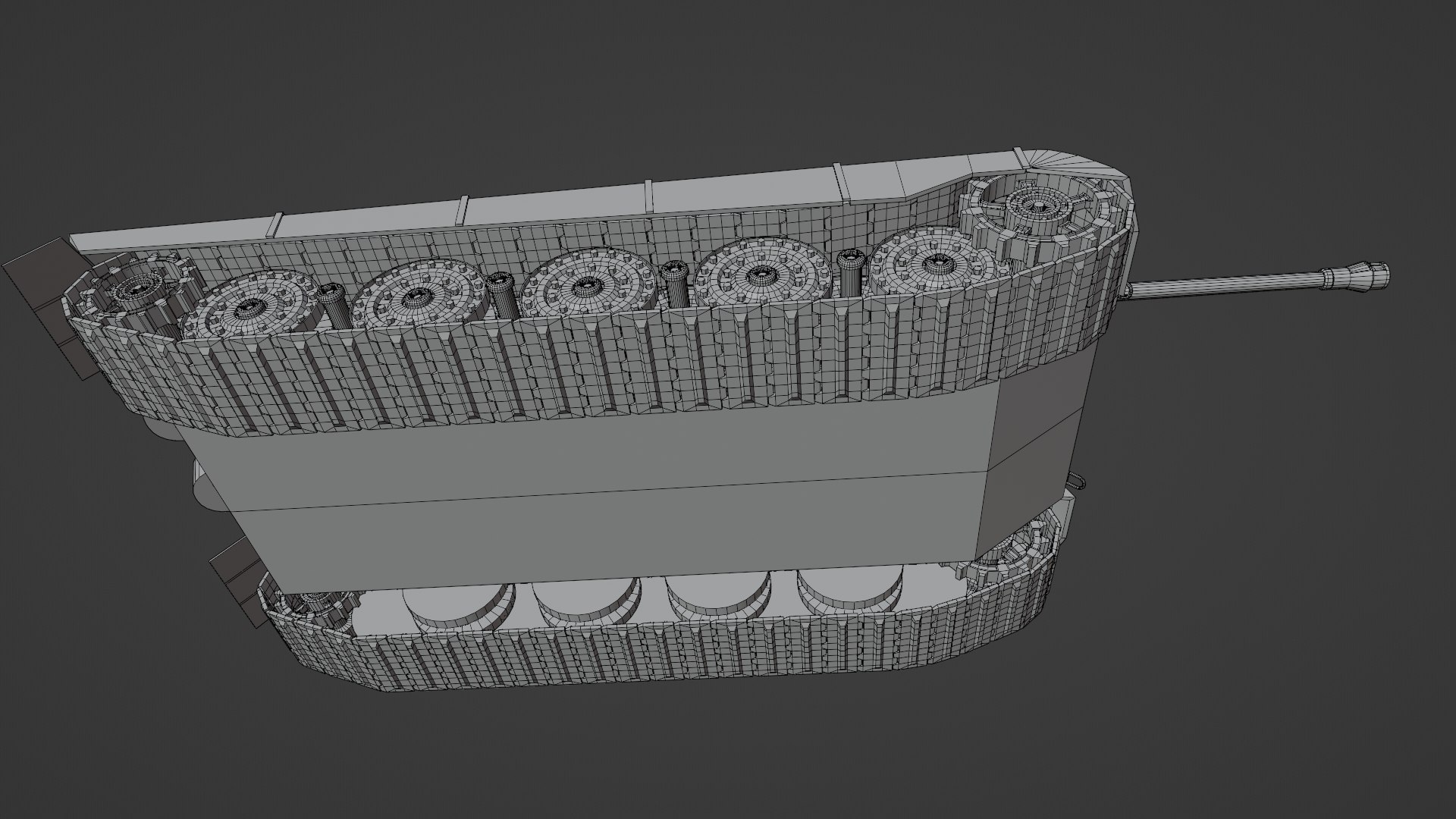 3D Tiger Tank II - TurboSquid 2218668
