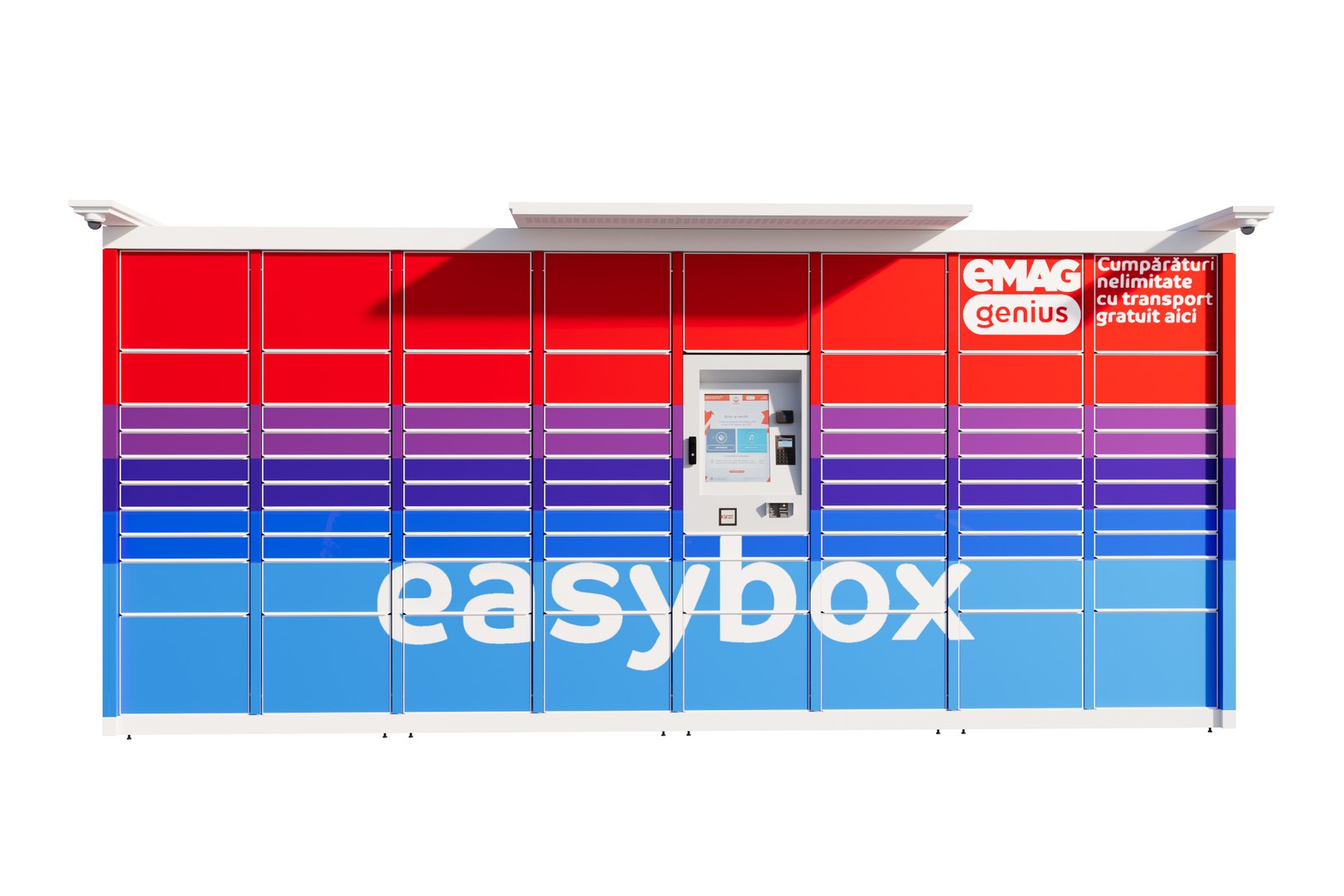 EasyBox Parcel Lockers 3D Model - TurboSquid 2512100