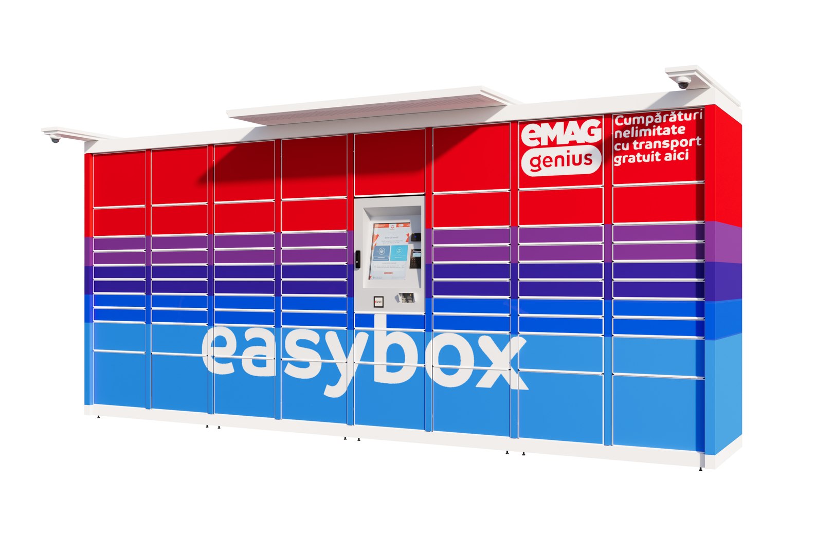 EasyBox Parcel Lockers 3D Model - TurboSquid 2512100