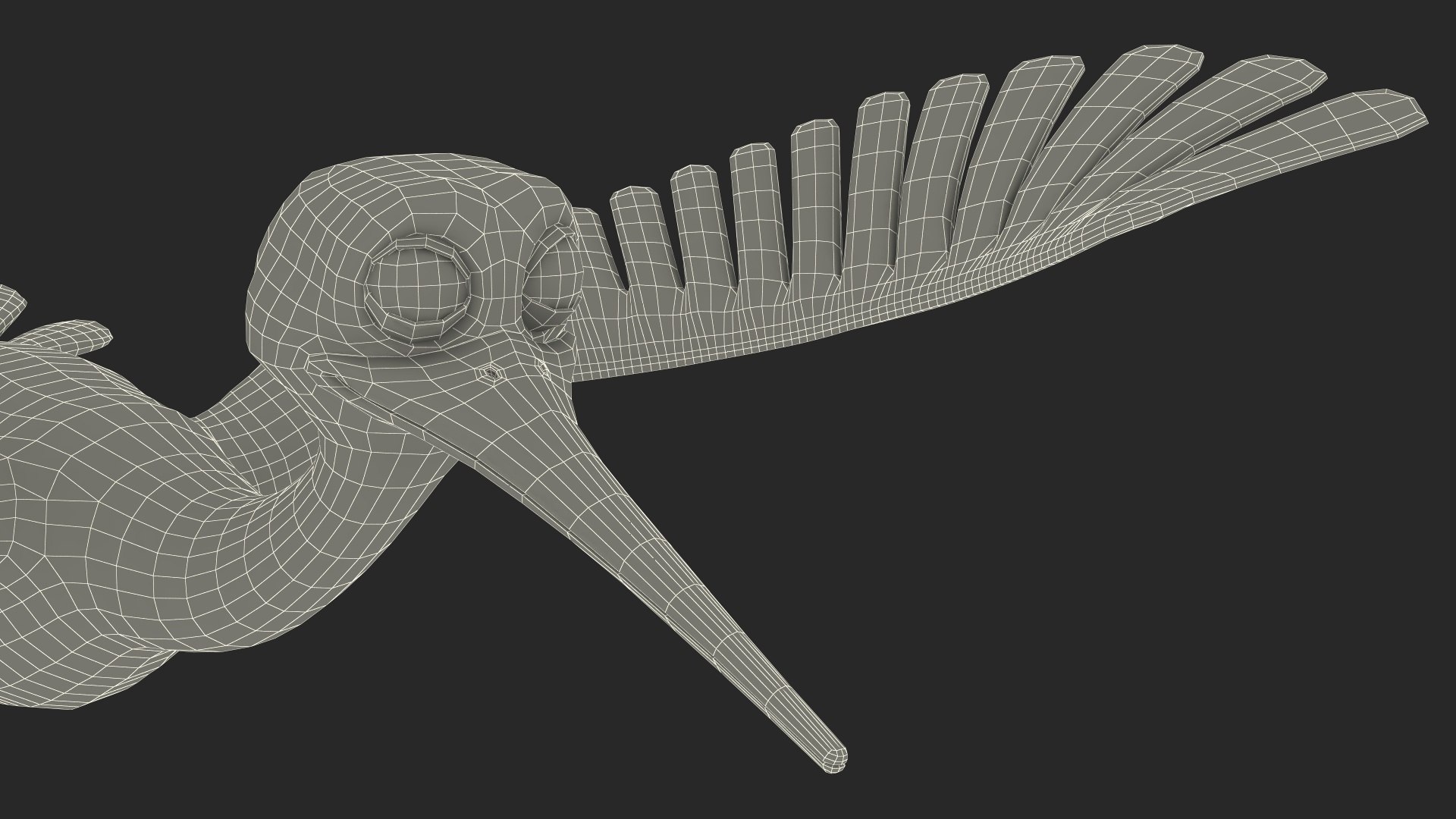 3D Flying Pose Cartoon Stork - TurboSquid 2079669