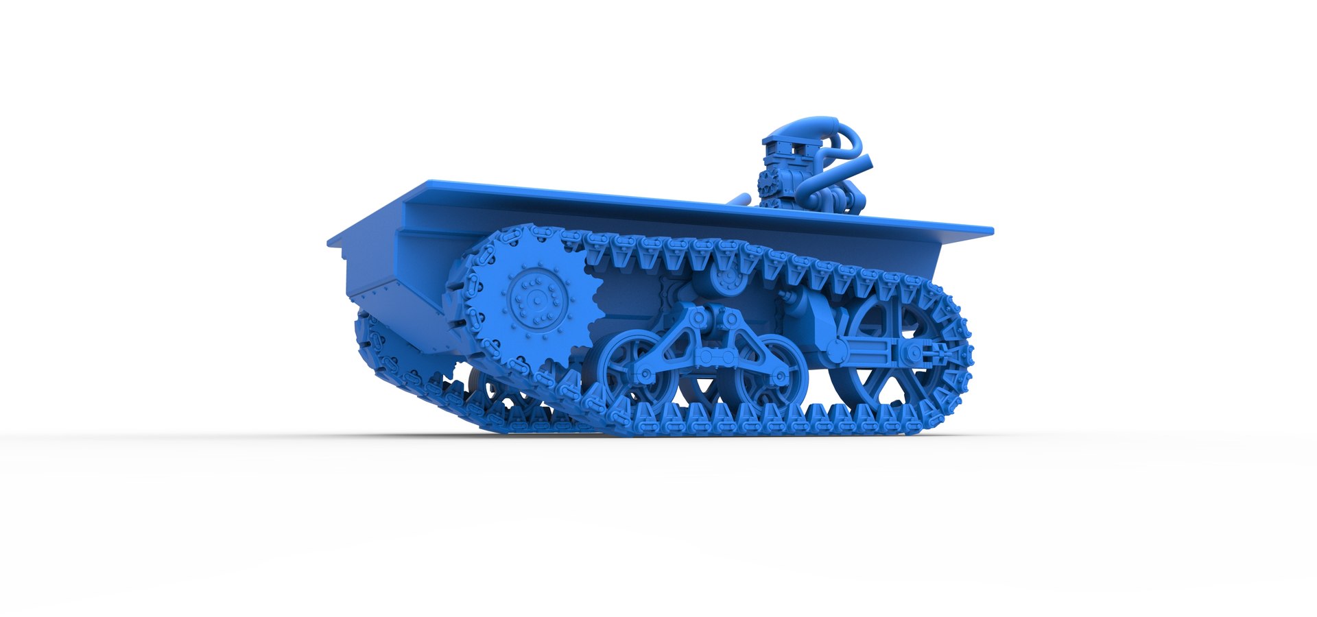 Diecast Fun Short Monster Tank Base Scale 1 To 25 3D Model - TurboSquid ...
