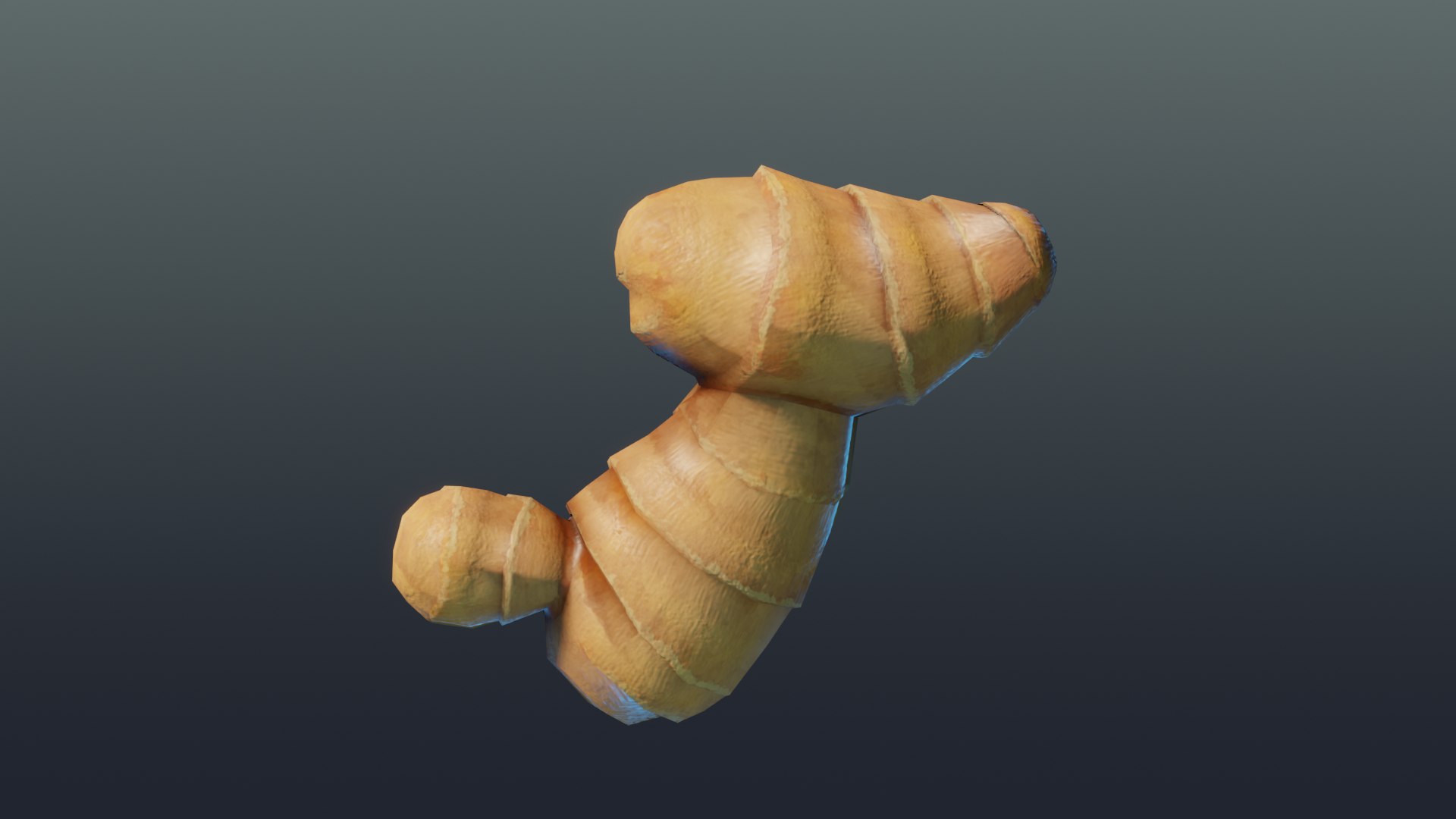 3D Cartoon Ginger Model - TurboSquid 1728245