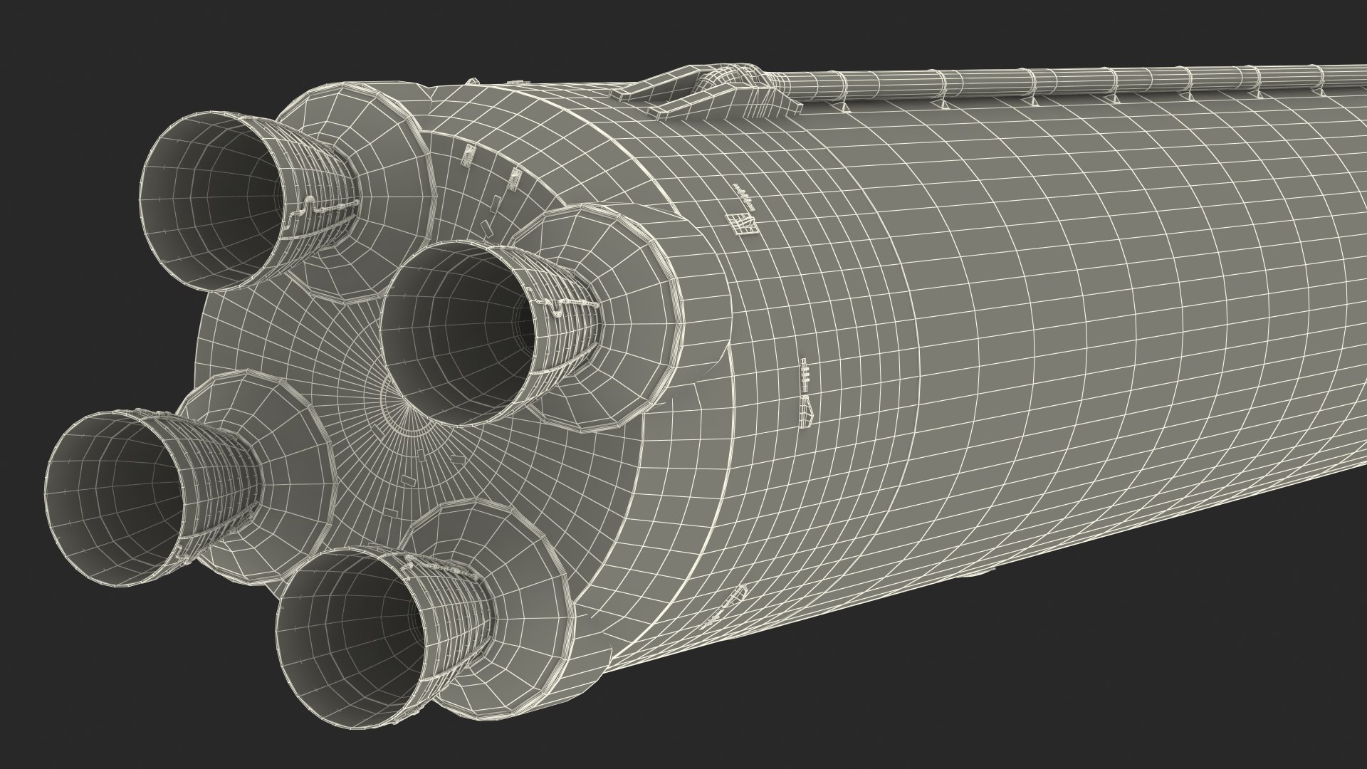 NASA Space Launch System Core Stage 3D Model - TurboSquid 2050972