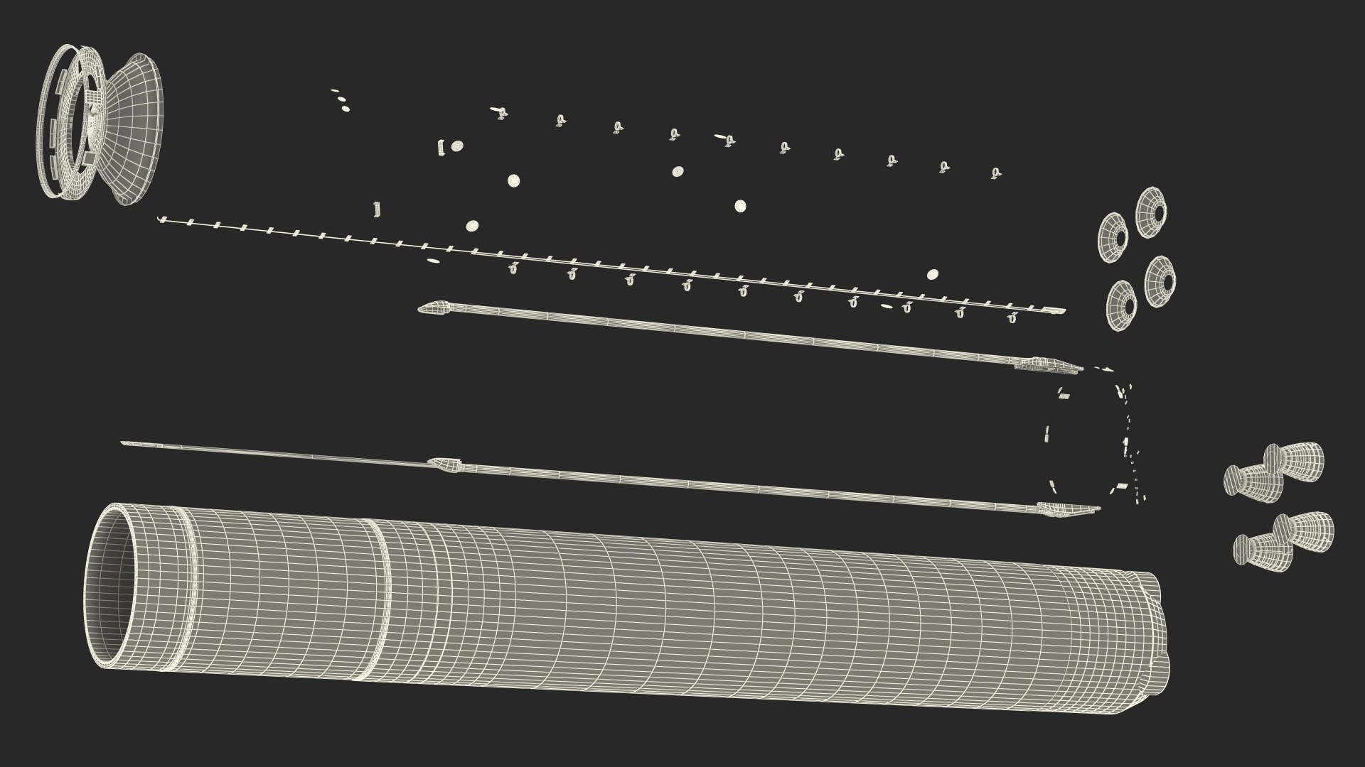 NASA Space Launch System Core Stage 3D Model - TurboSquid 2050972