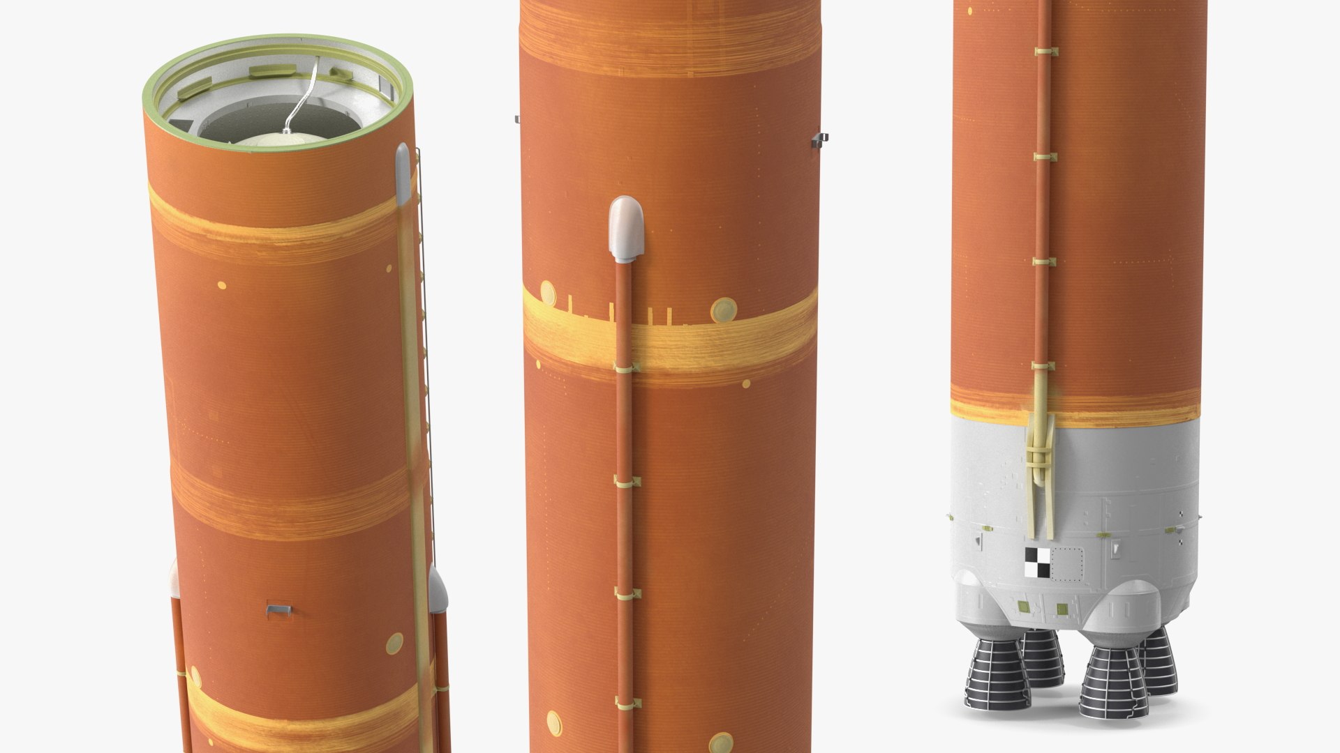 NASA Space Launch System Core Stage 3D model - TurboSquid 2050972